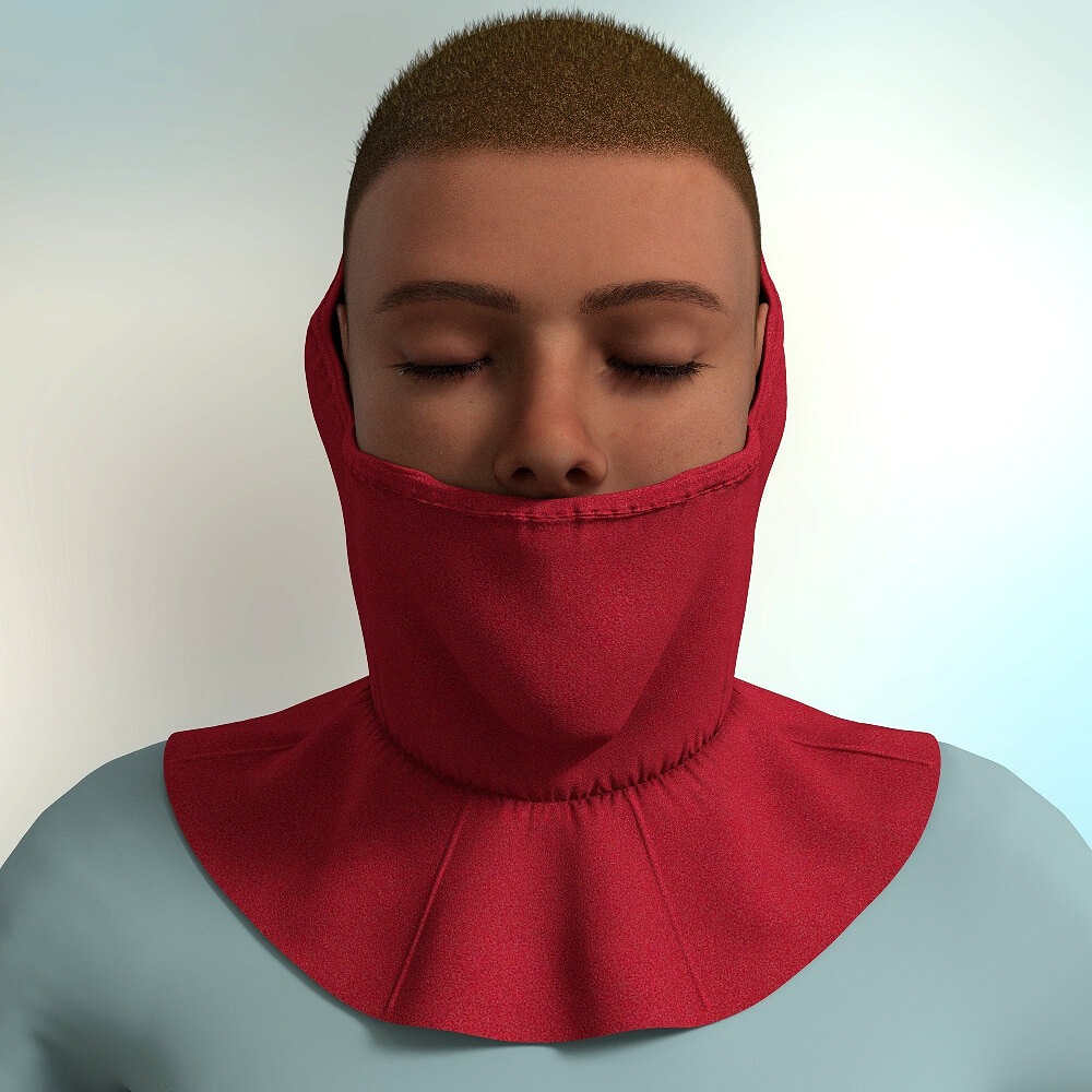 Cosplay Maid: The Red Mask For G8F G9 - Daz Content by KaRe3D