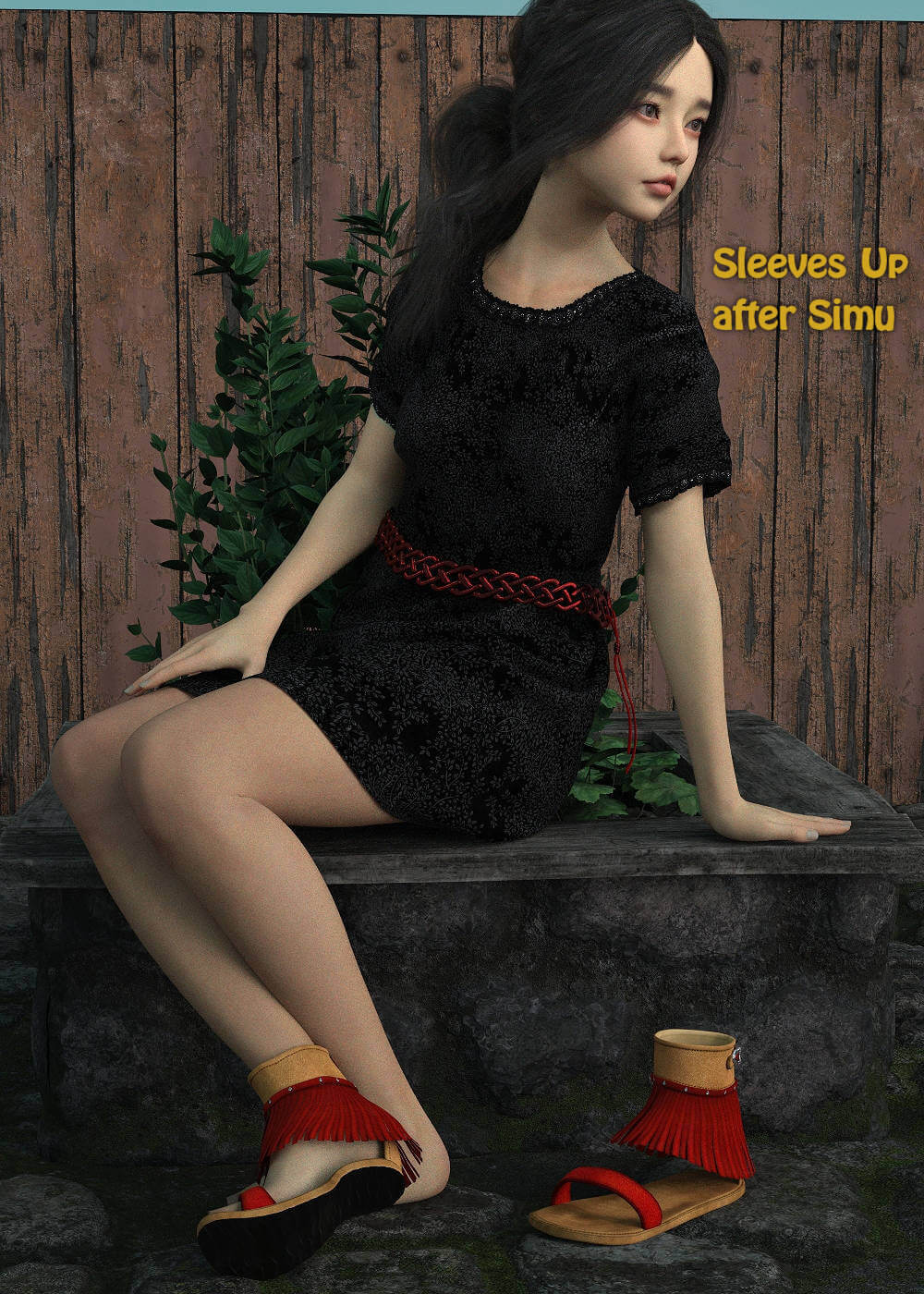 dForce Freya Dress G8F - Daz Content by KaRe3D