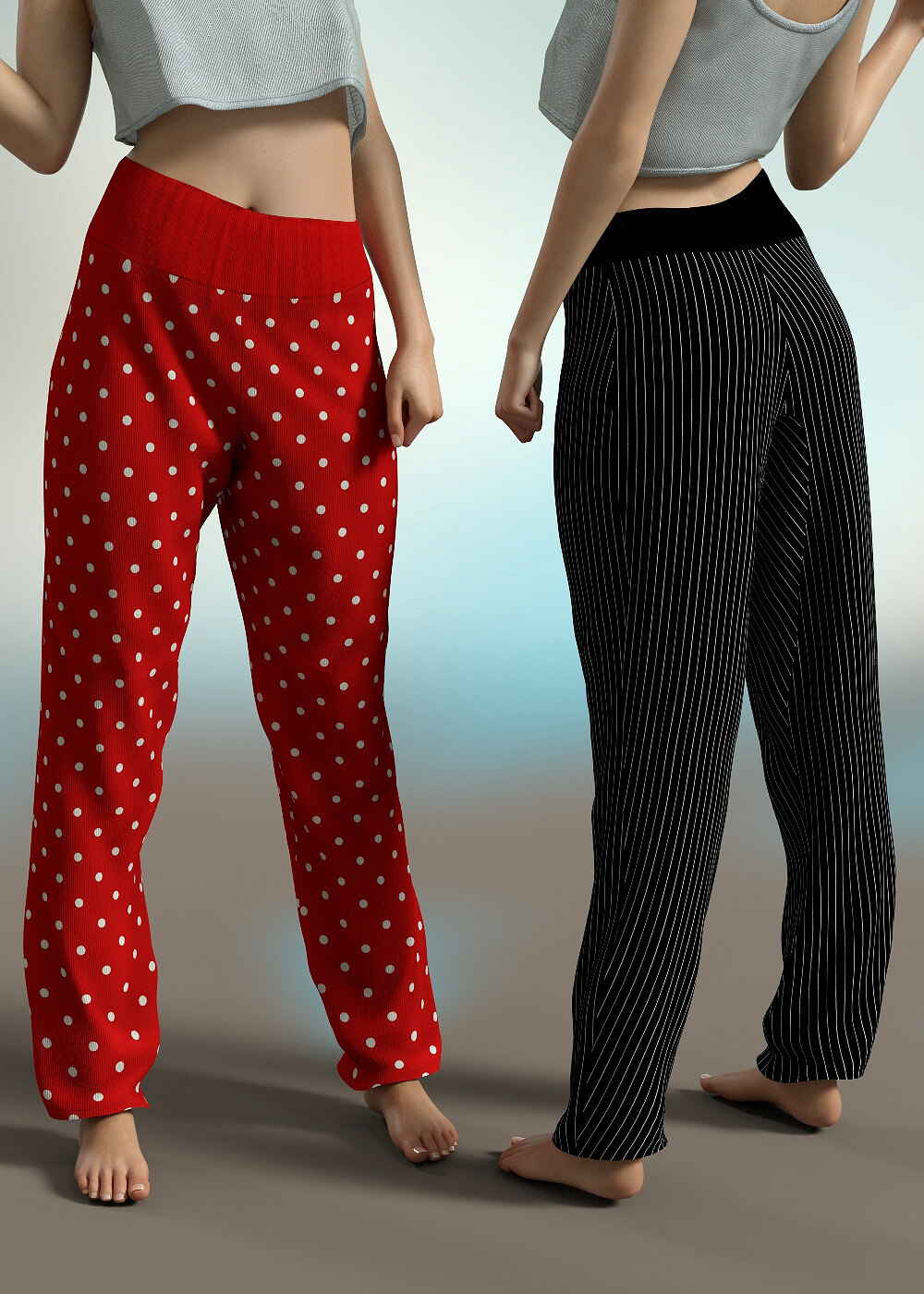 Fluffy Pants for Genesis 8 Females - Daz Content by KaRe3D