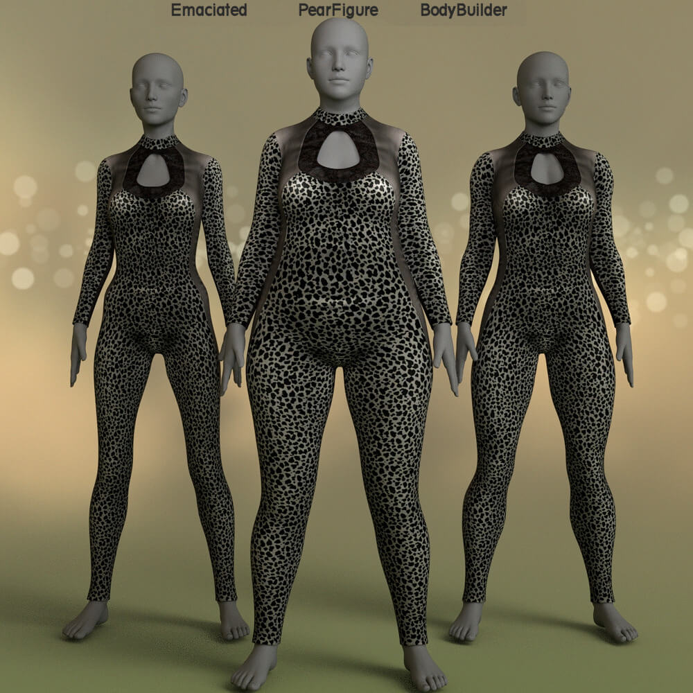 Leo Suit for Genesis 8 Female - Daz Content by KaRe3D