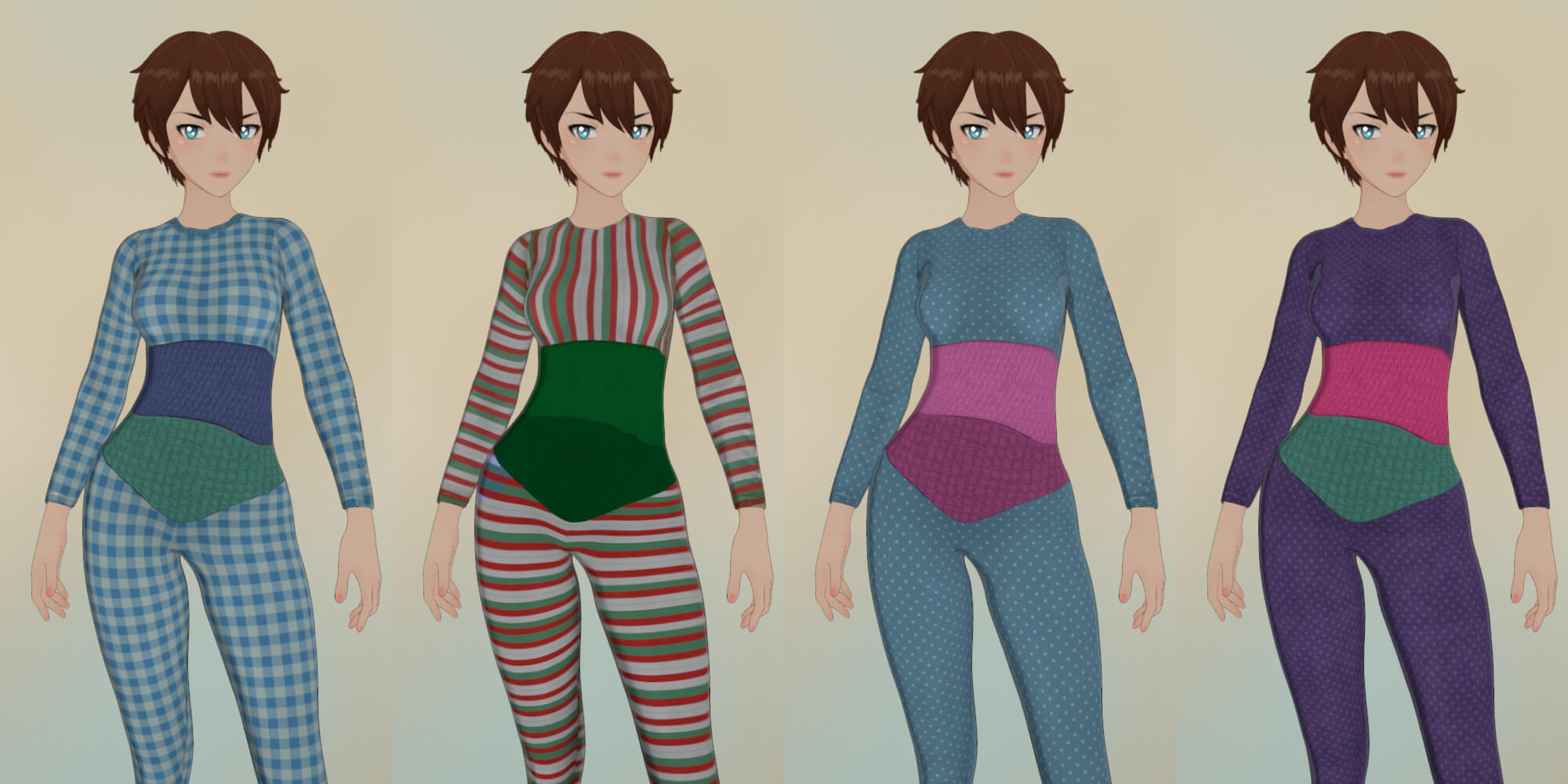 Suit for Genesis 9 Anime - Daz Content by KaRe3D