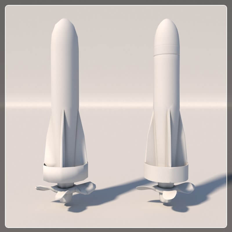 Torpedo - 3D Model by kariasdaniel