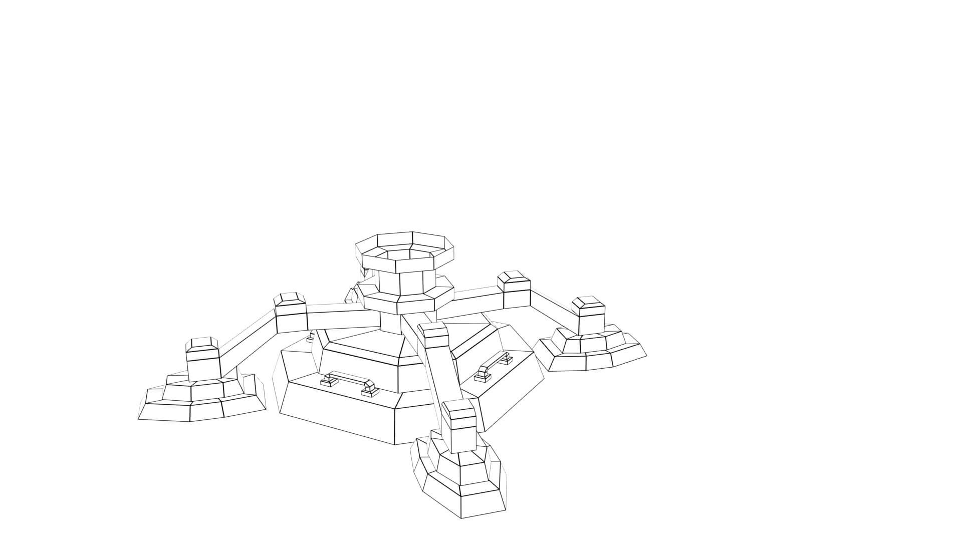 Tower Defense Turrets Pack - Free 3D Model by Kartoy