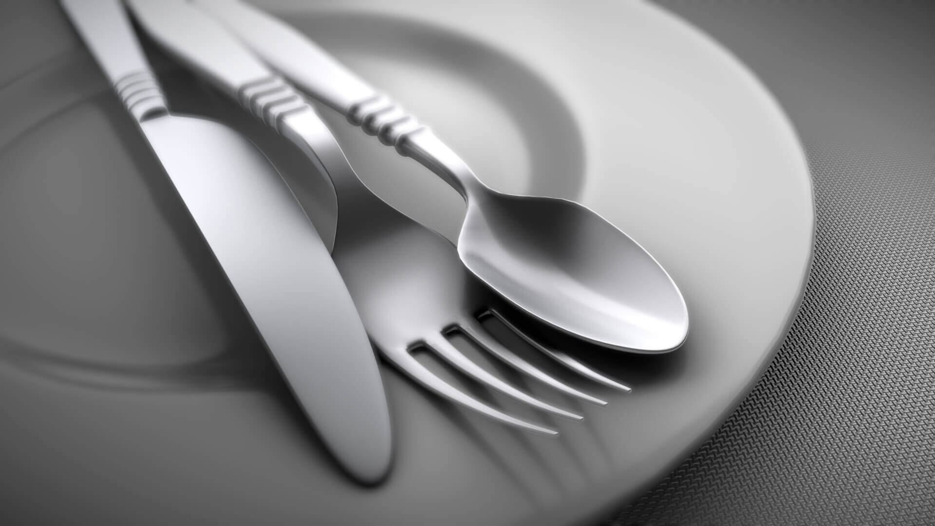 Kitchen Weapons 3D Render | RenderHub Gallery