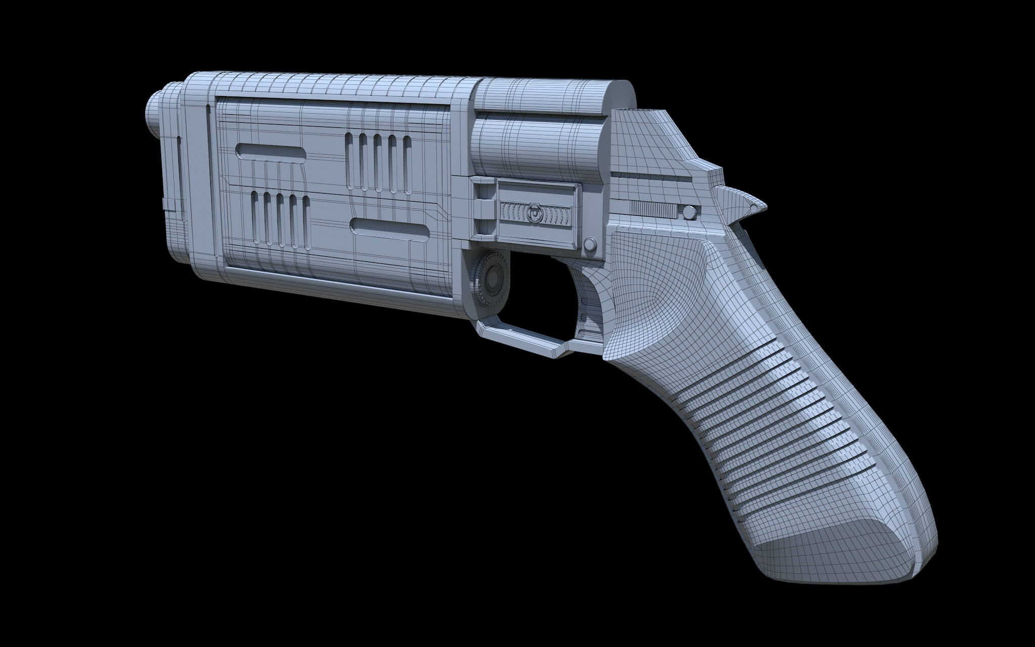 Andor Blaster Star Wars - 3D Model by KATEDRA604