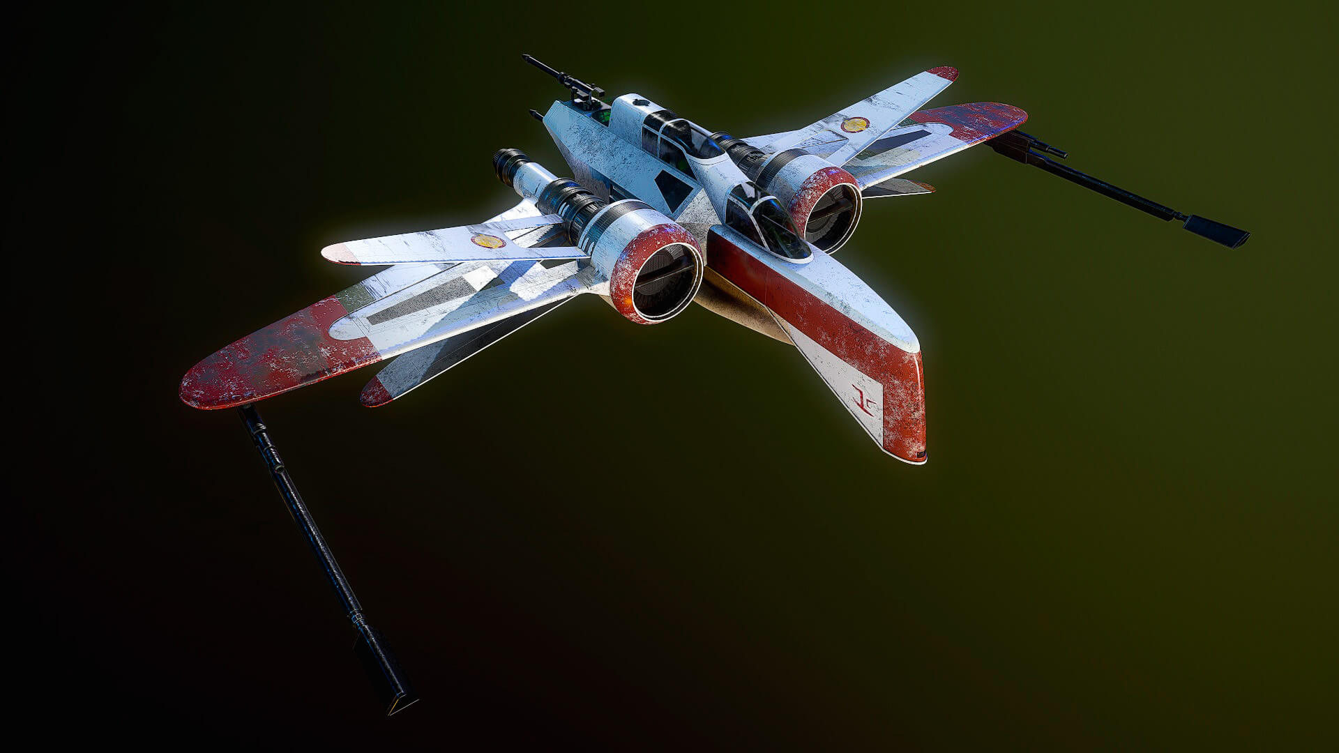 ARC-170 Starfighter 3D Model by KATEDRA604