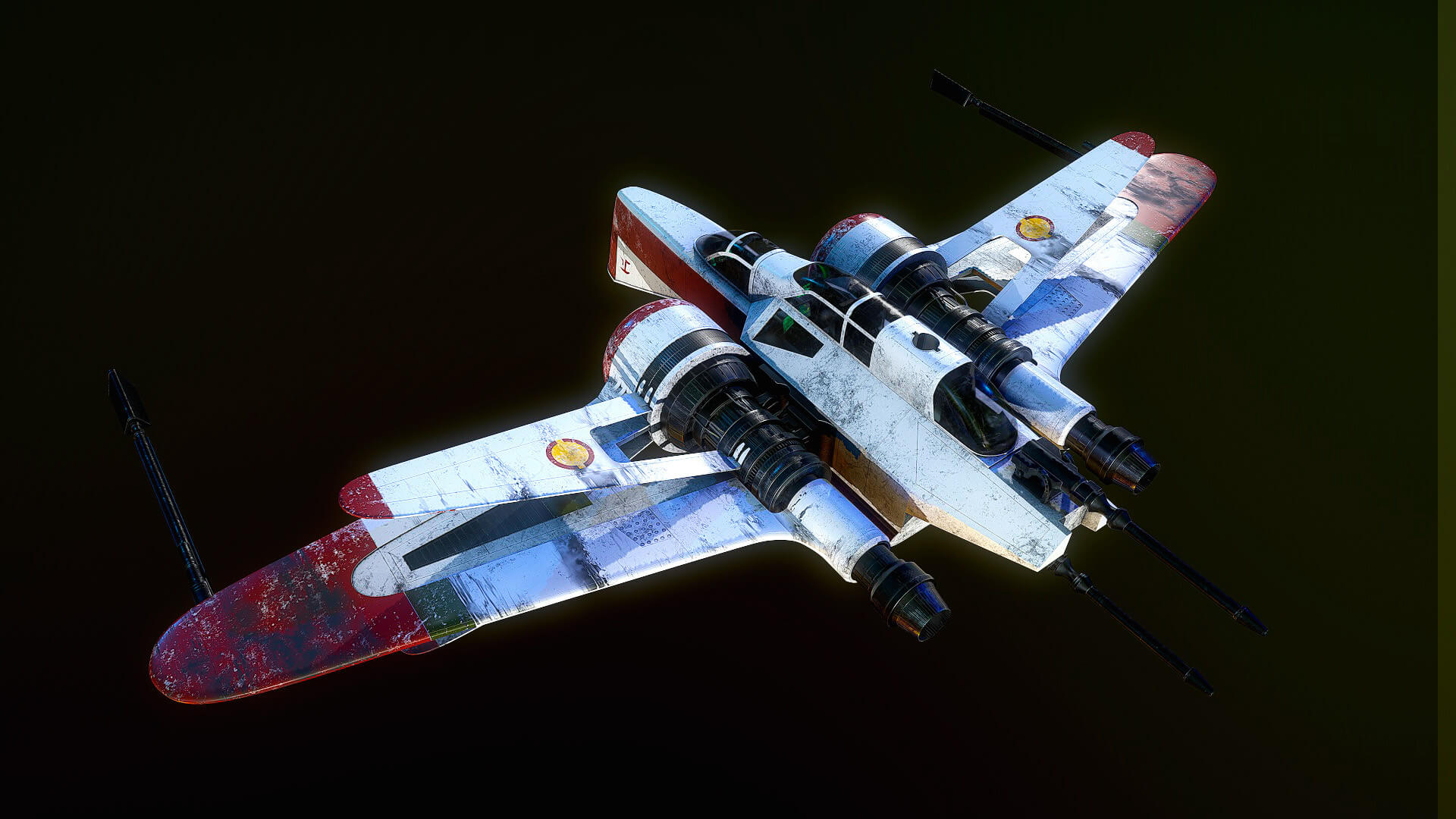 ARC-170 Starfighter 3D Model by KATEDRA604