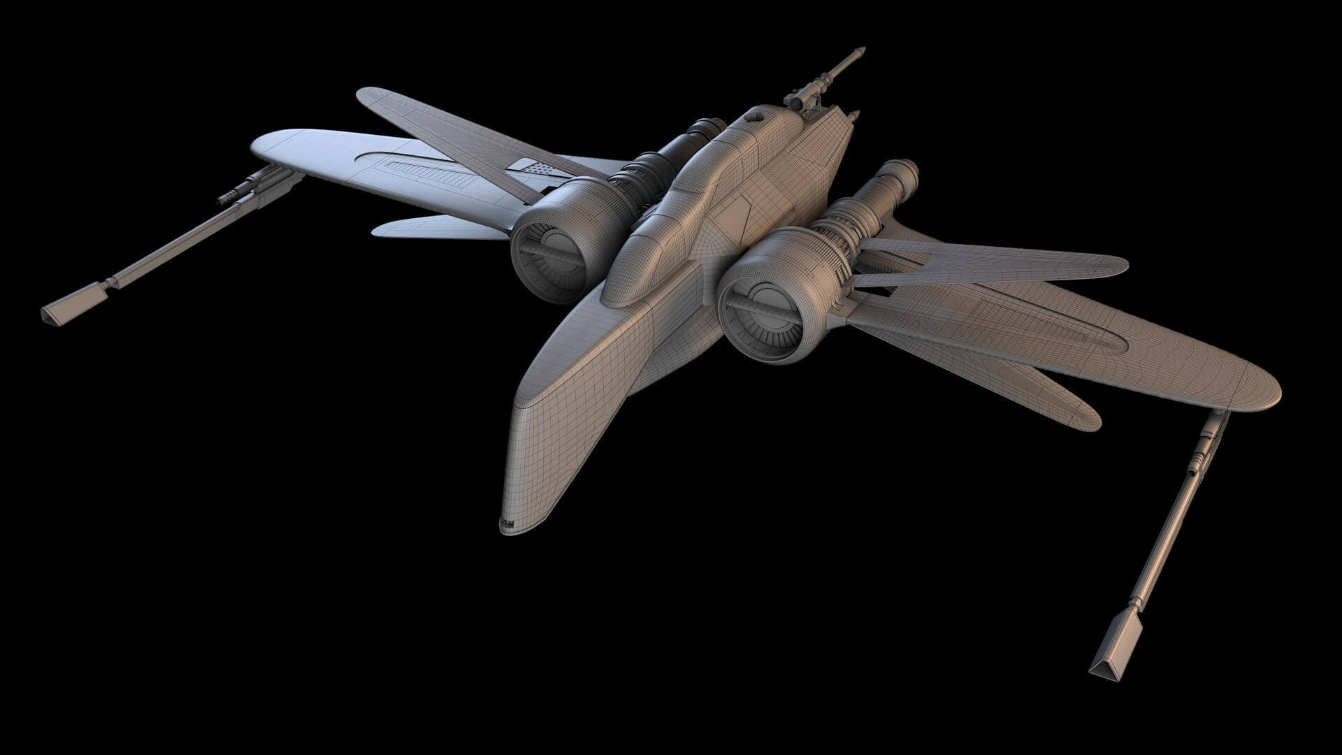 ARC-170 Starfighter 3D Model by KATEDRA604