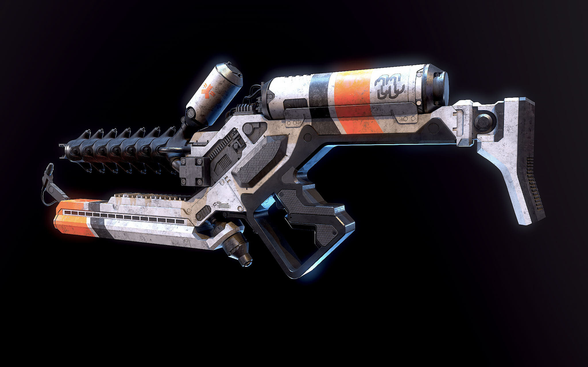 Arc Gun District9 - 3D Model by KATEDRA604