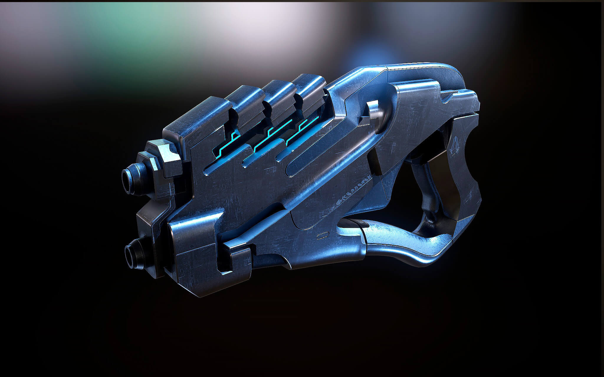 Arc Pistol Mass Effect - 3D Model by KATEDRA604