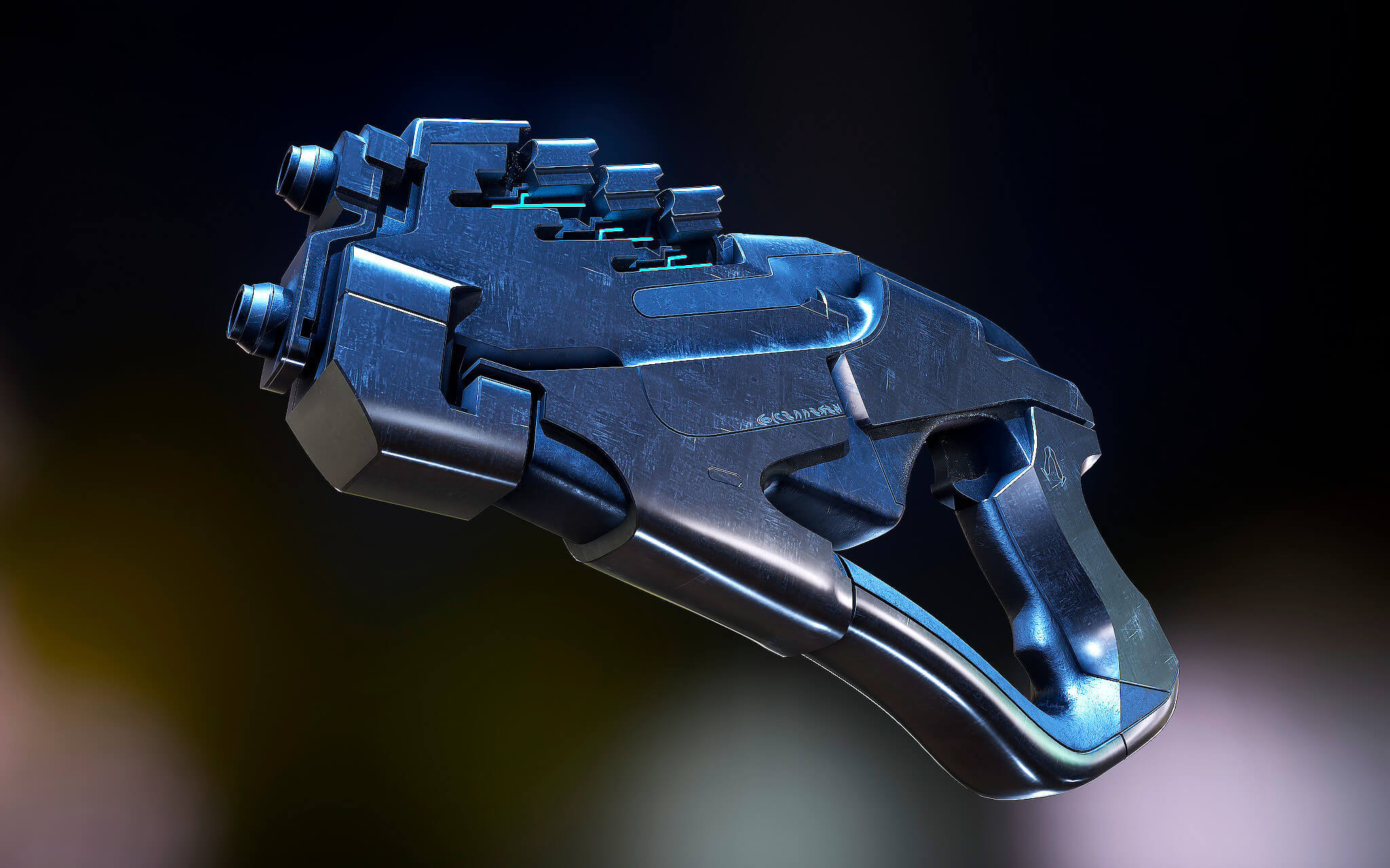 Arc Pistol Mass Effect - 3D Model by KATEDRA604