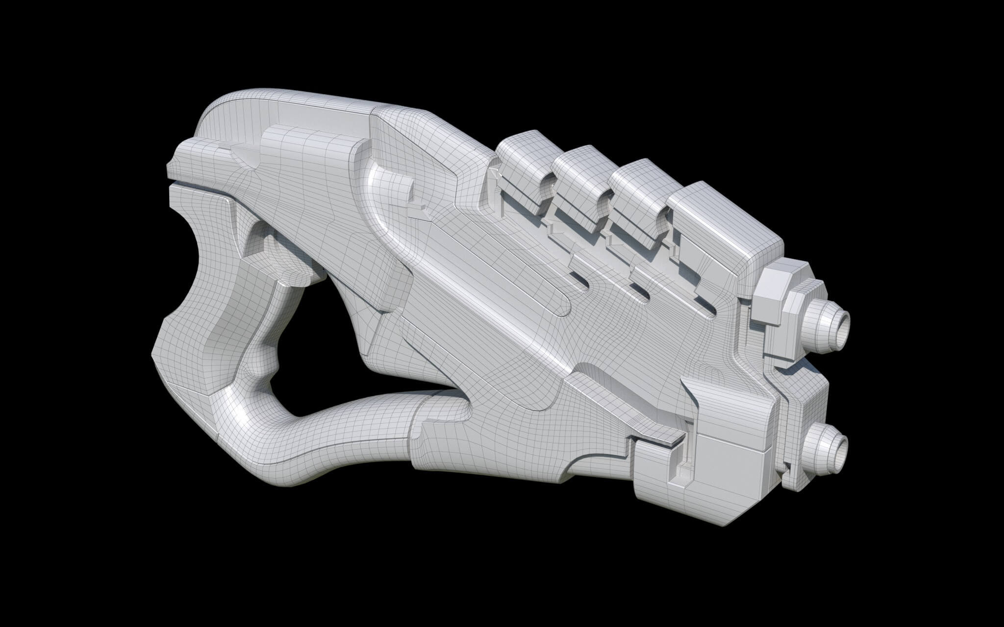 Arc Pistol Mass Effect - 3D Model by KATEDRA604
