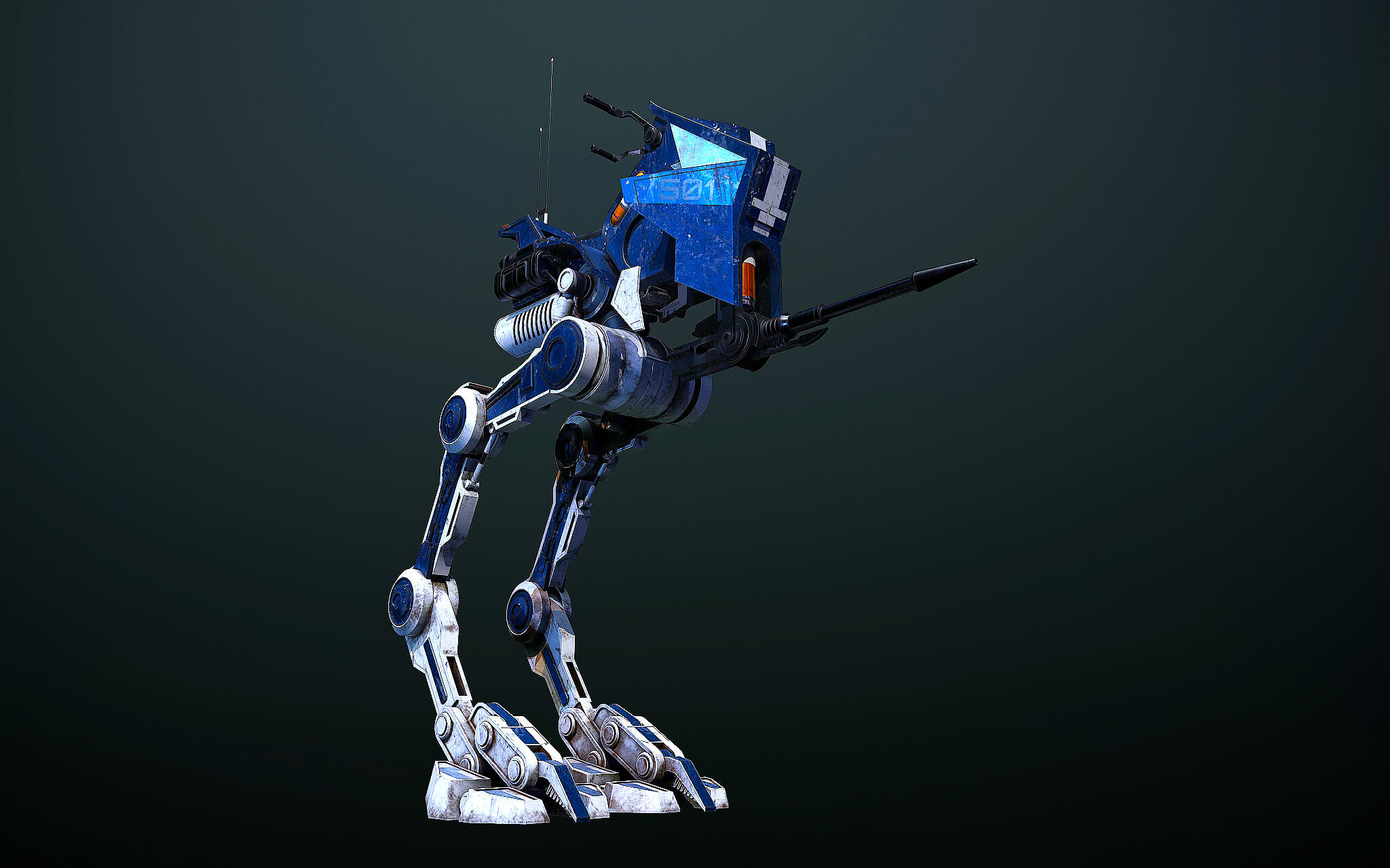 At-RT Star Wars 3D Model by KATEDRA604