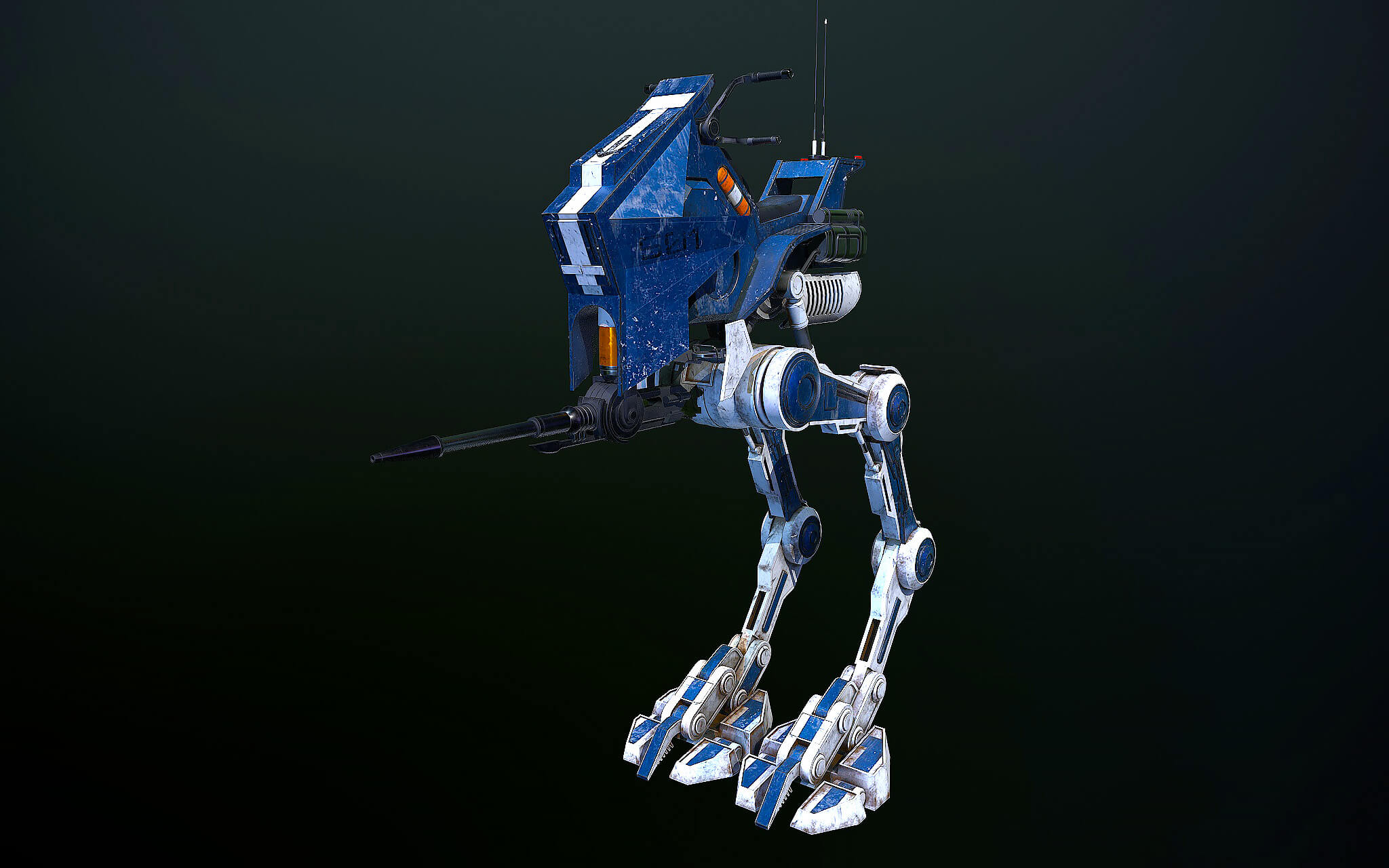 At-RT Star Wars 3D Model by KATEDRA604