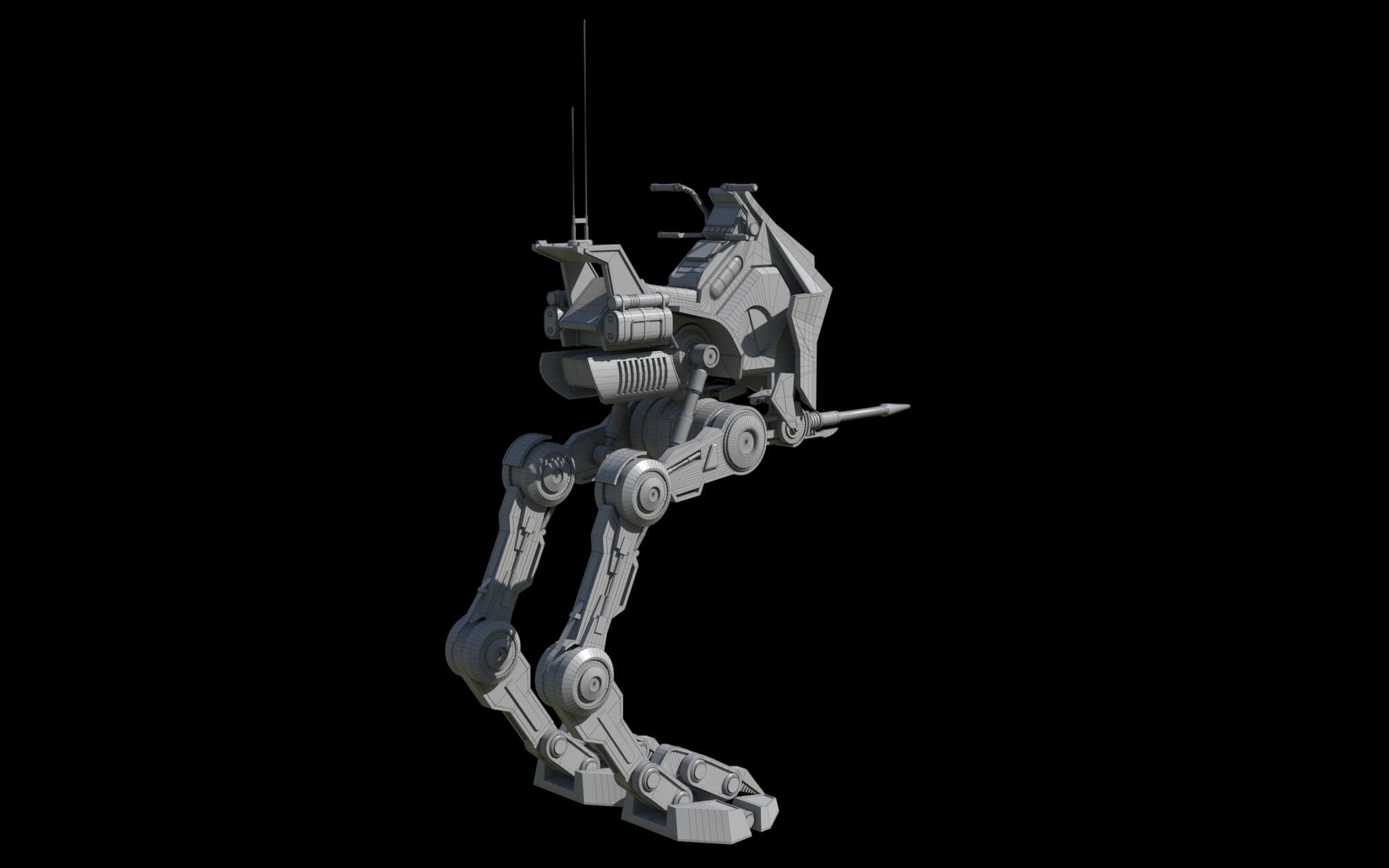 At-RT Star Wars 3D Model by KATEDRA604