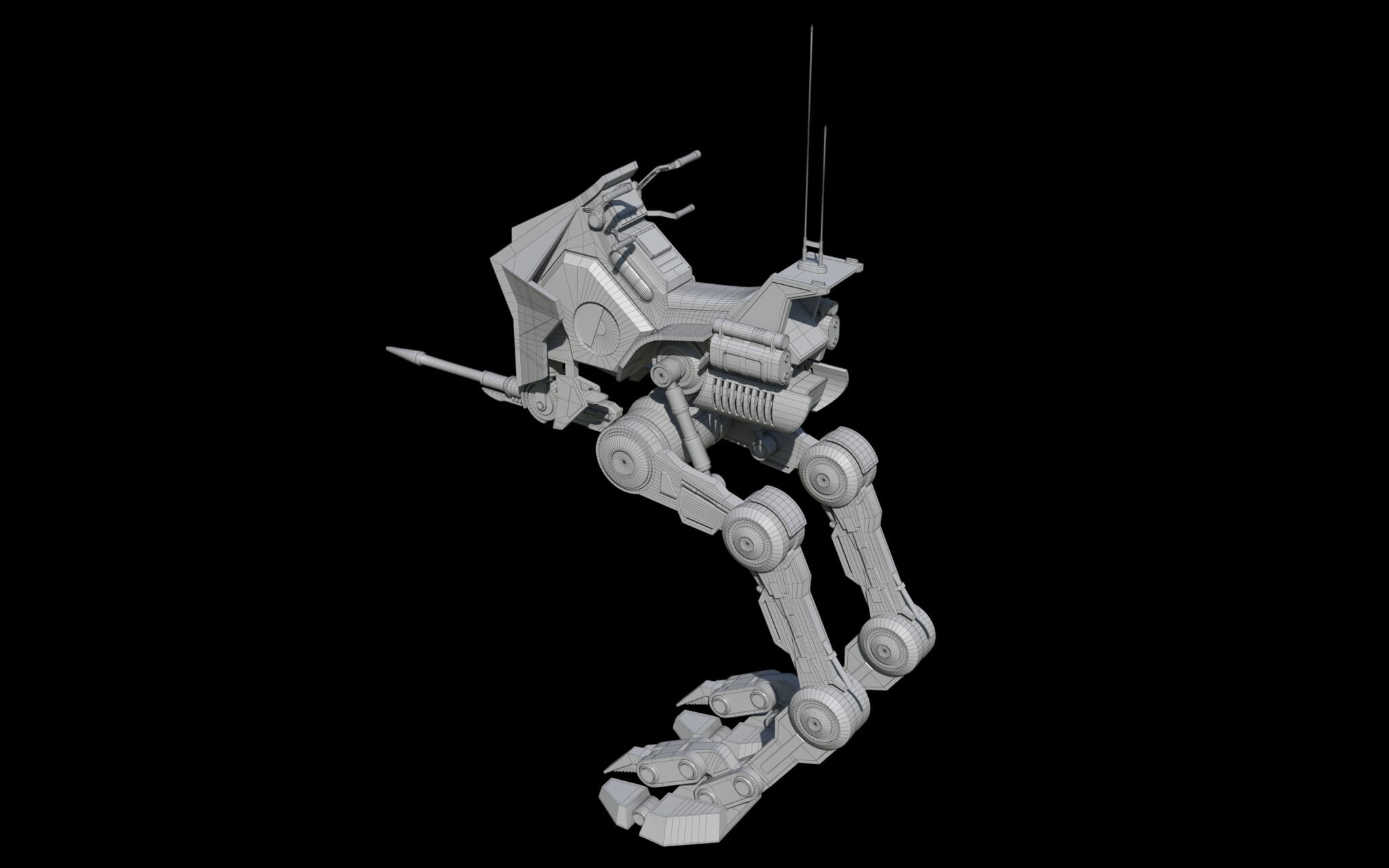 At-RT Star Wars 3D Model by KATEDRA604
