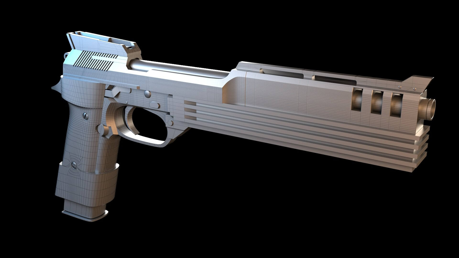 Auto 9 RoboCop - 3D Model by KATEDRA604