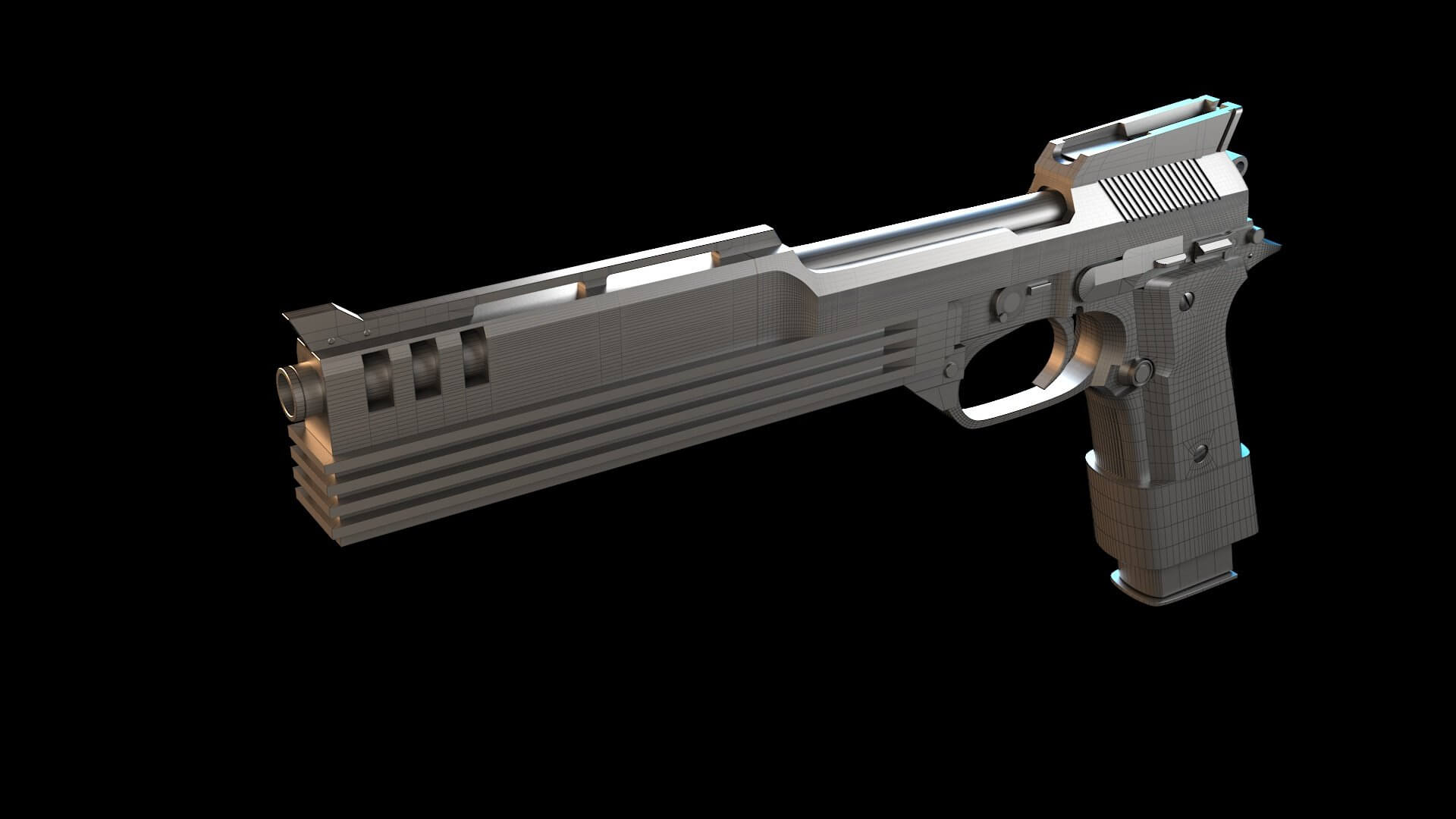 Auto 9 RoboCop - 3D Model by KATEDRA604