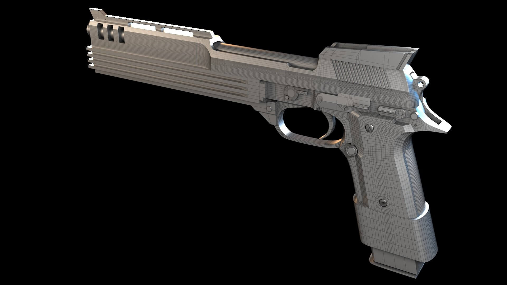 Auto 9 RoboCop - 3D Model by KATEDRA604