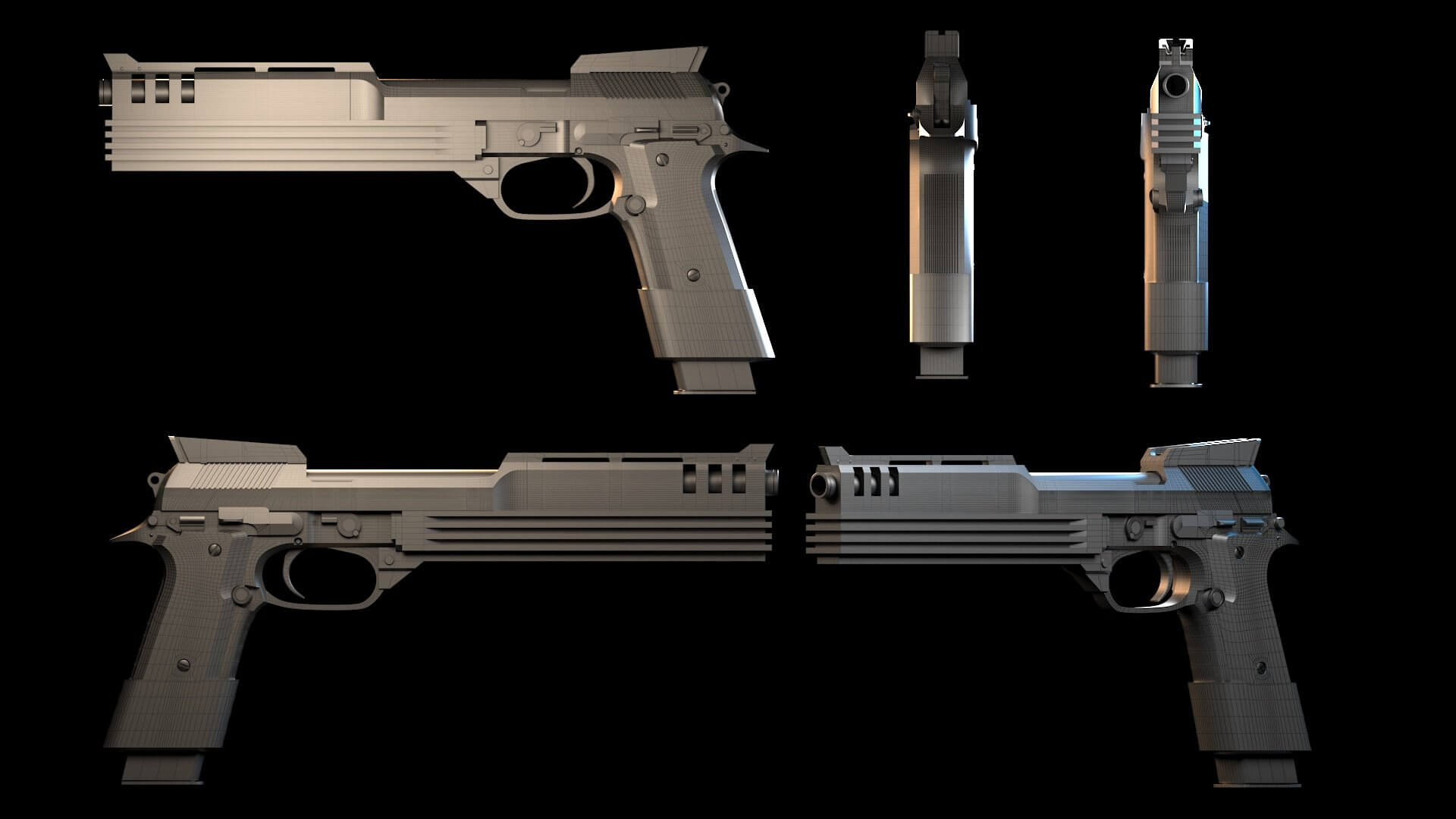 Auto 9 RoboCop - 3D Model by KATEDRA604