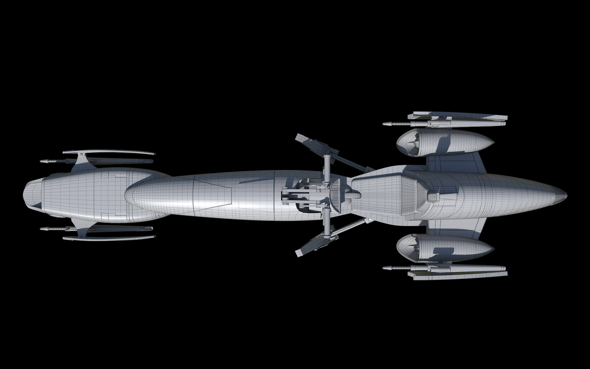 Barc Speeder Star Wars - 3D Model by KATEDRA604