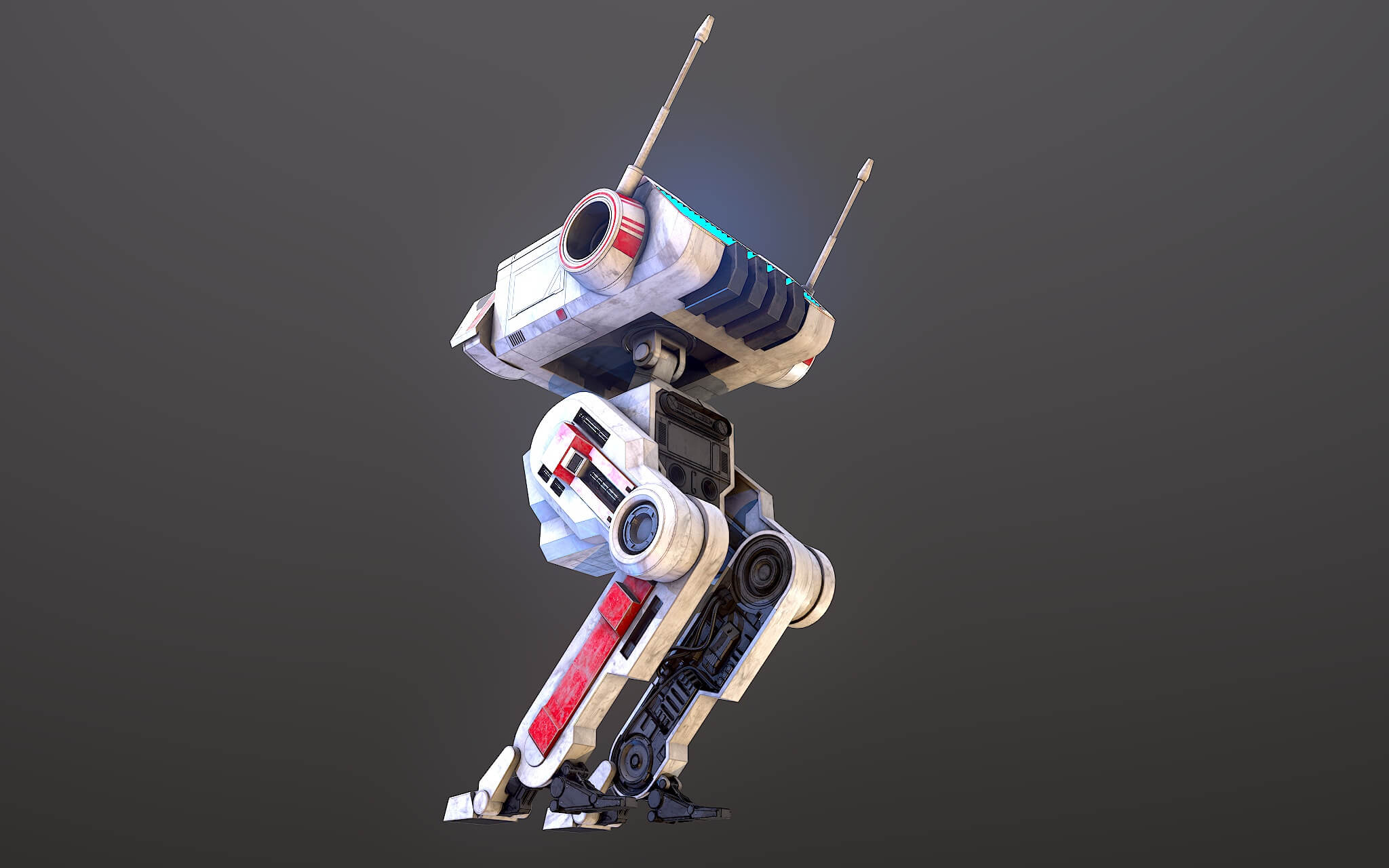 BD1 Star Wars - 3D Model by KATEDRA604