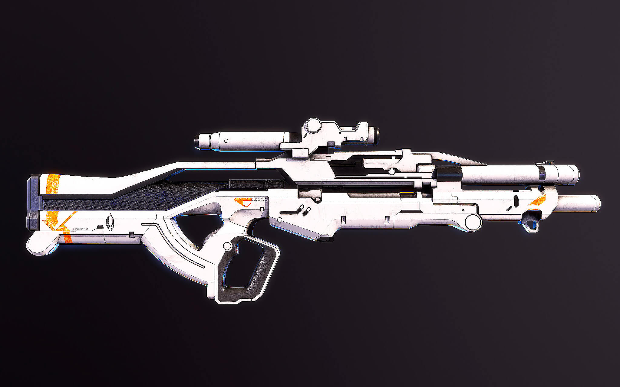 Cerberus M13 Raptor Sniper Mass Effect - 3D Model by KATEDRA604