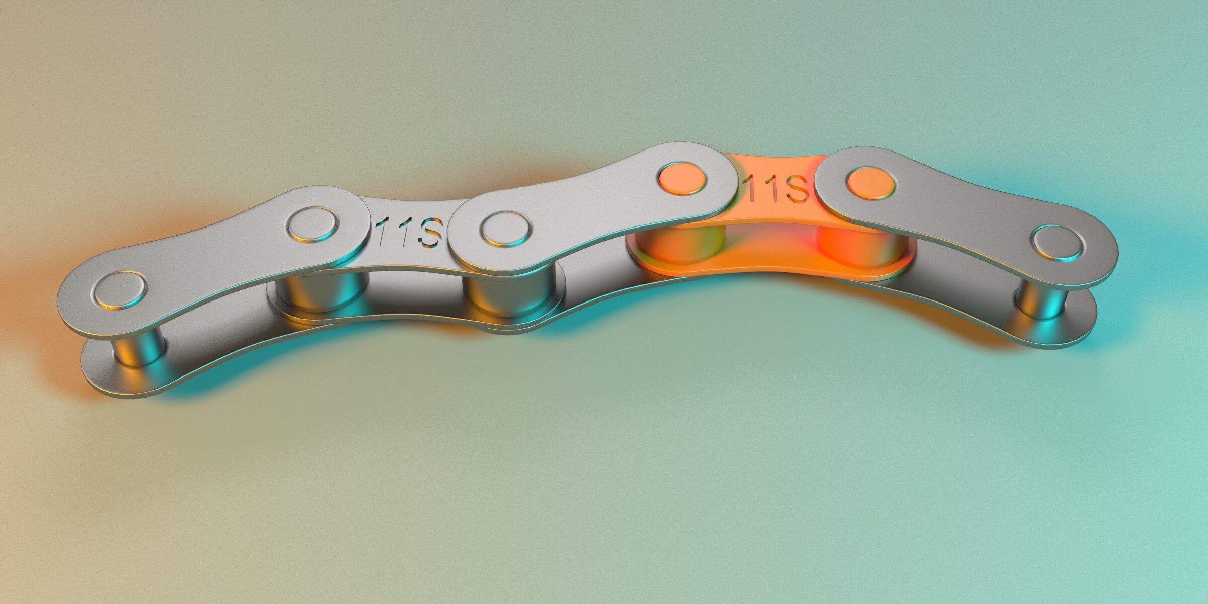 Roller Chain - 3D Model by KATEDRA604