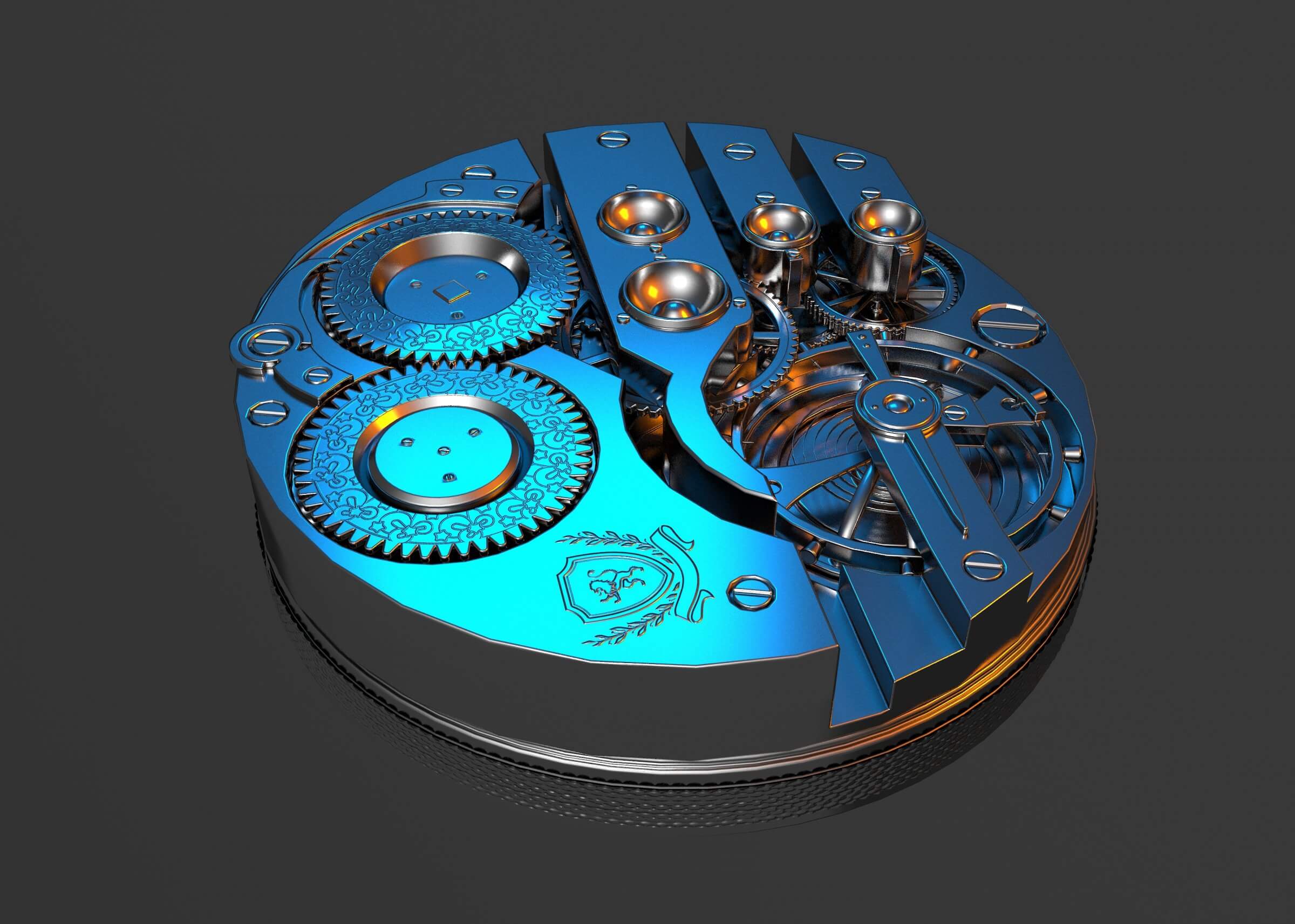 Clockwork - 3D Model by KATEDRA604