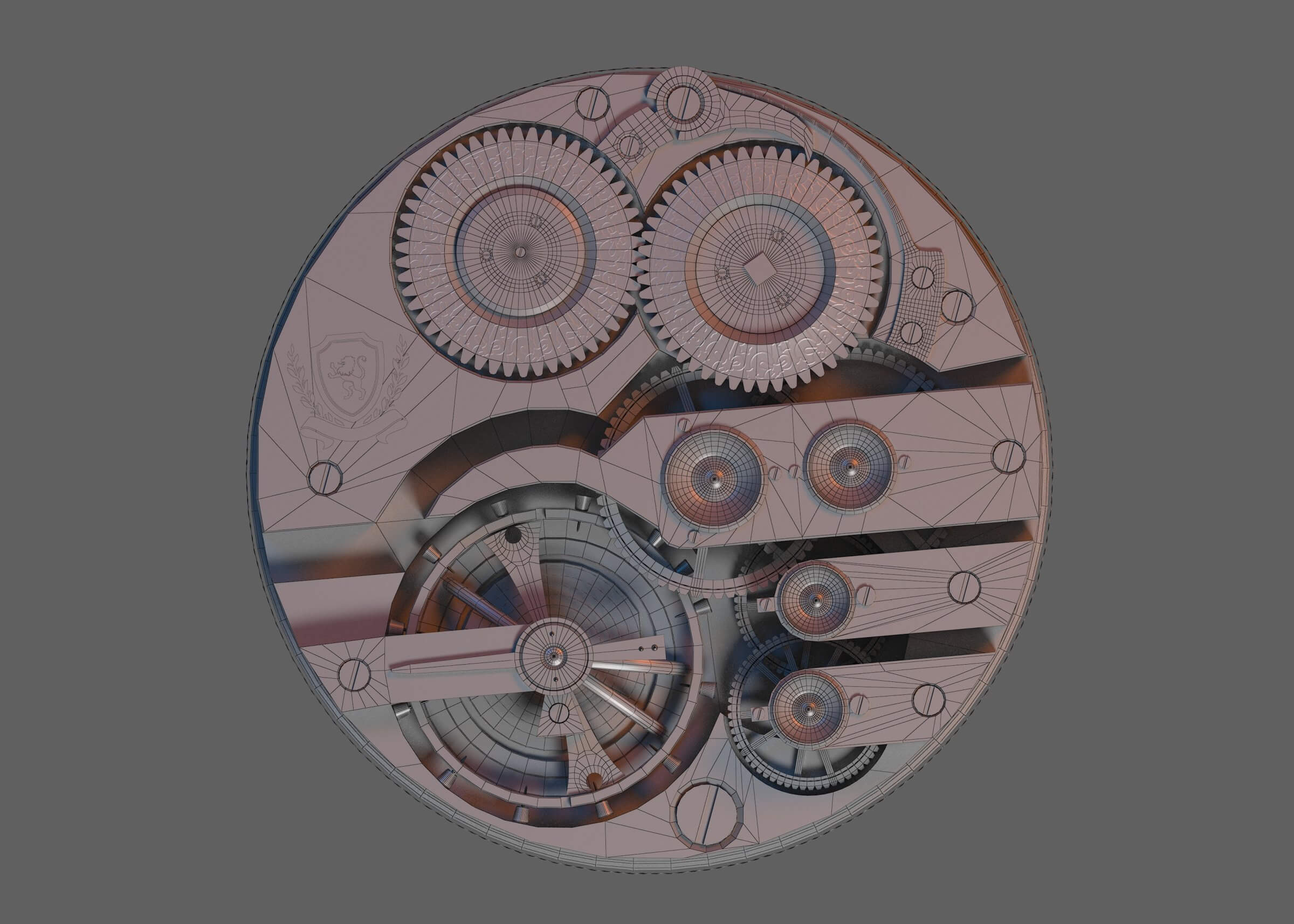 Clockwork - 3D Model by KATEDRA604