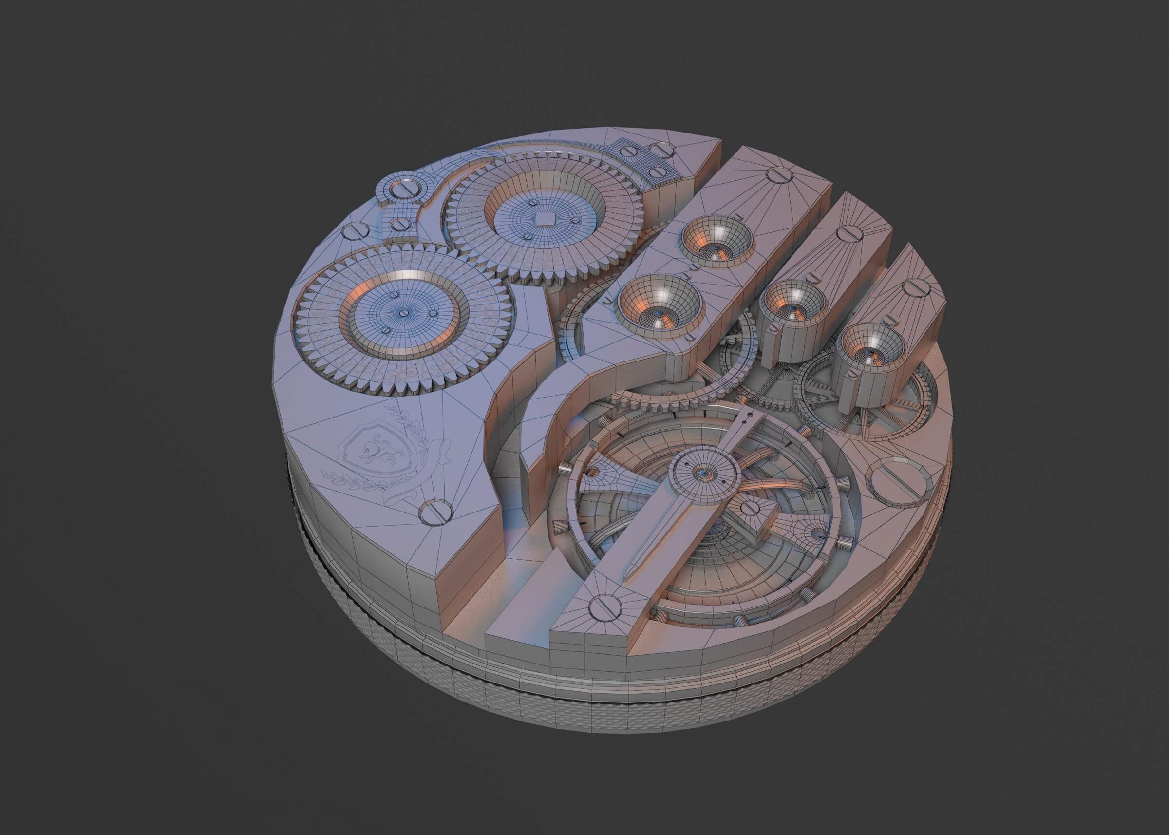 Clockwork - 3D Model by KATEDRA604