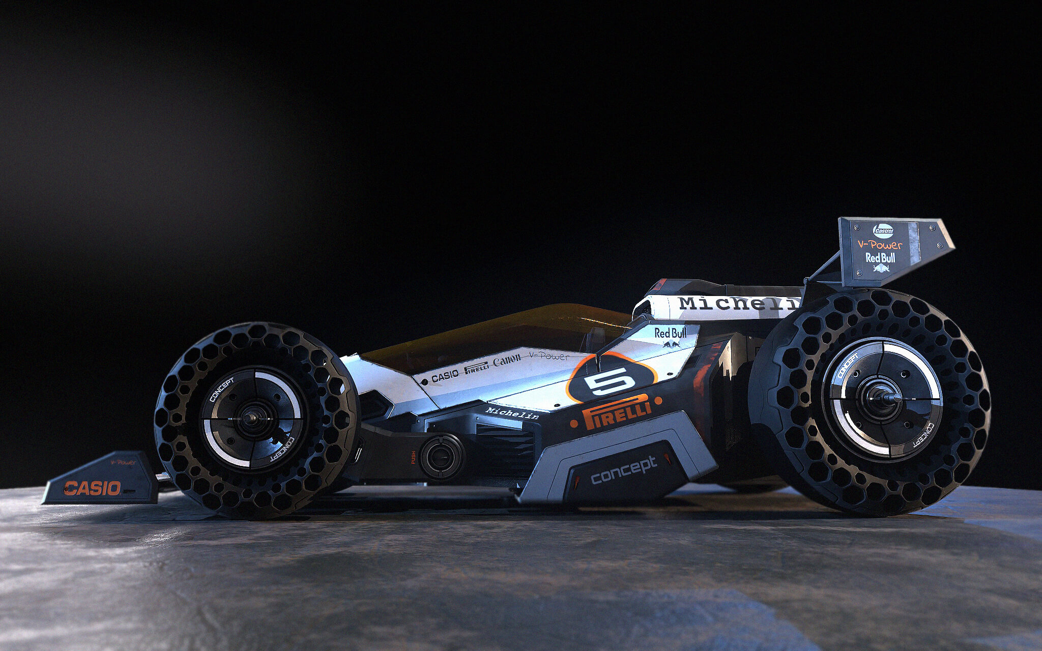 Concept auto - 3D Model by KATEDRA604