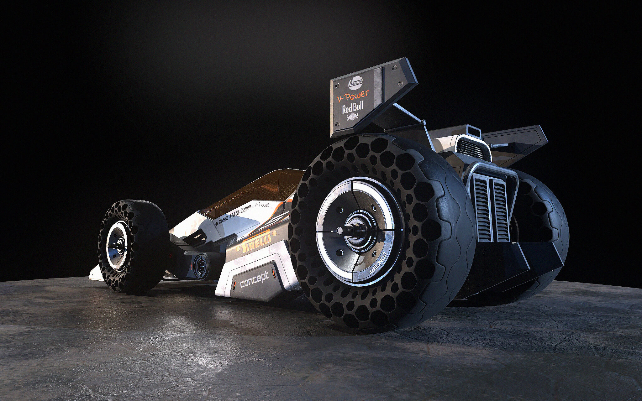 Concept auto - 3D Model by KATEDRA604