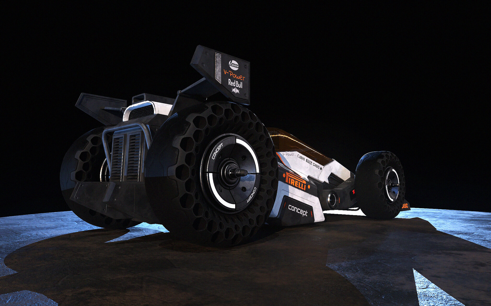 Concept auto - 3D Model by KATEDRA604