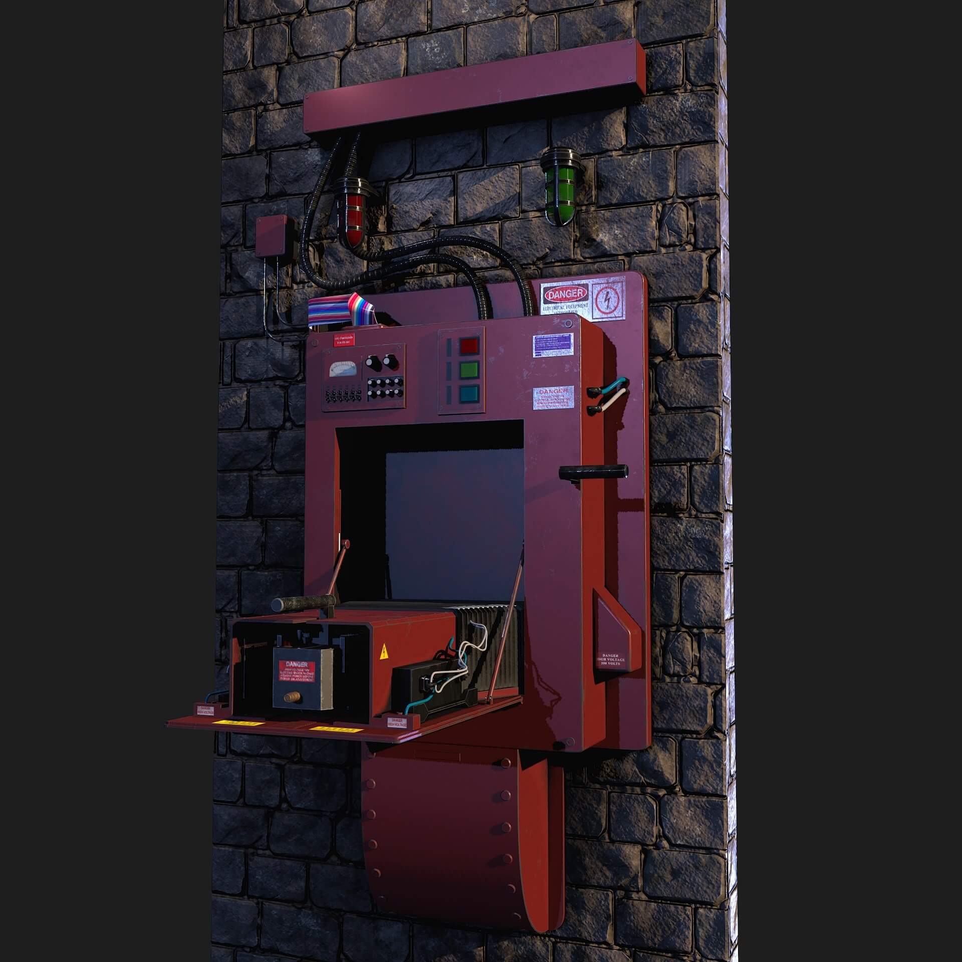 Containment Unit Ghostbusters - 3D Model by KATEDRA604