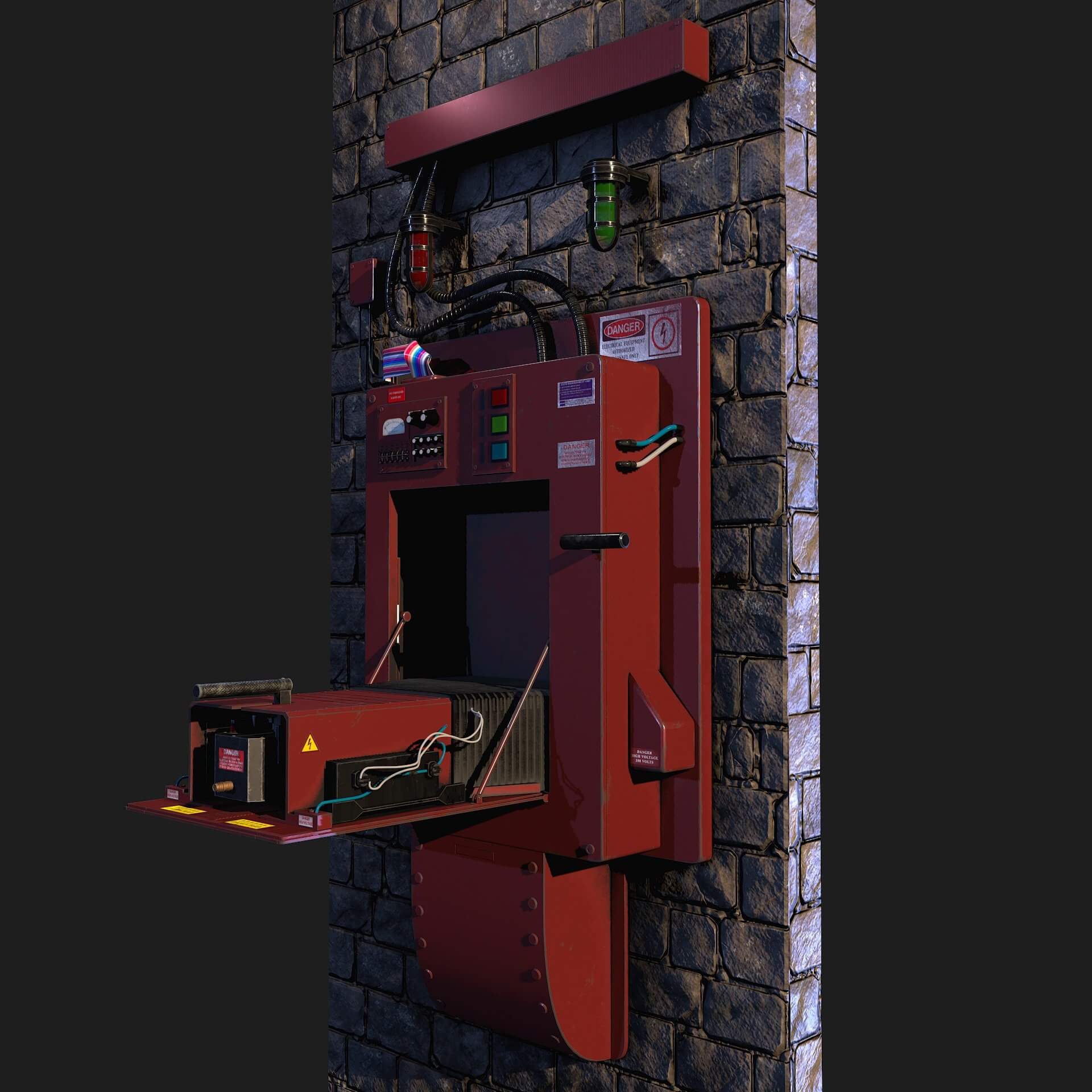 Containment Unit Ghostbusters - 3D Model by KATEDRA604