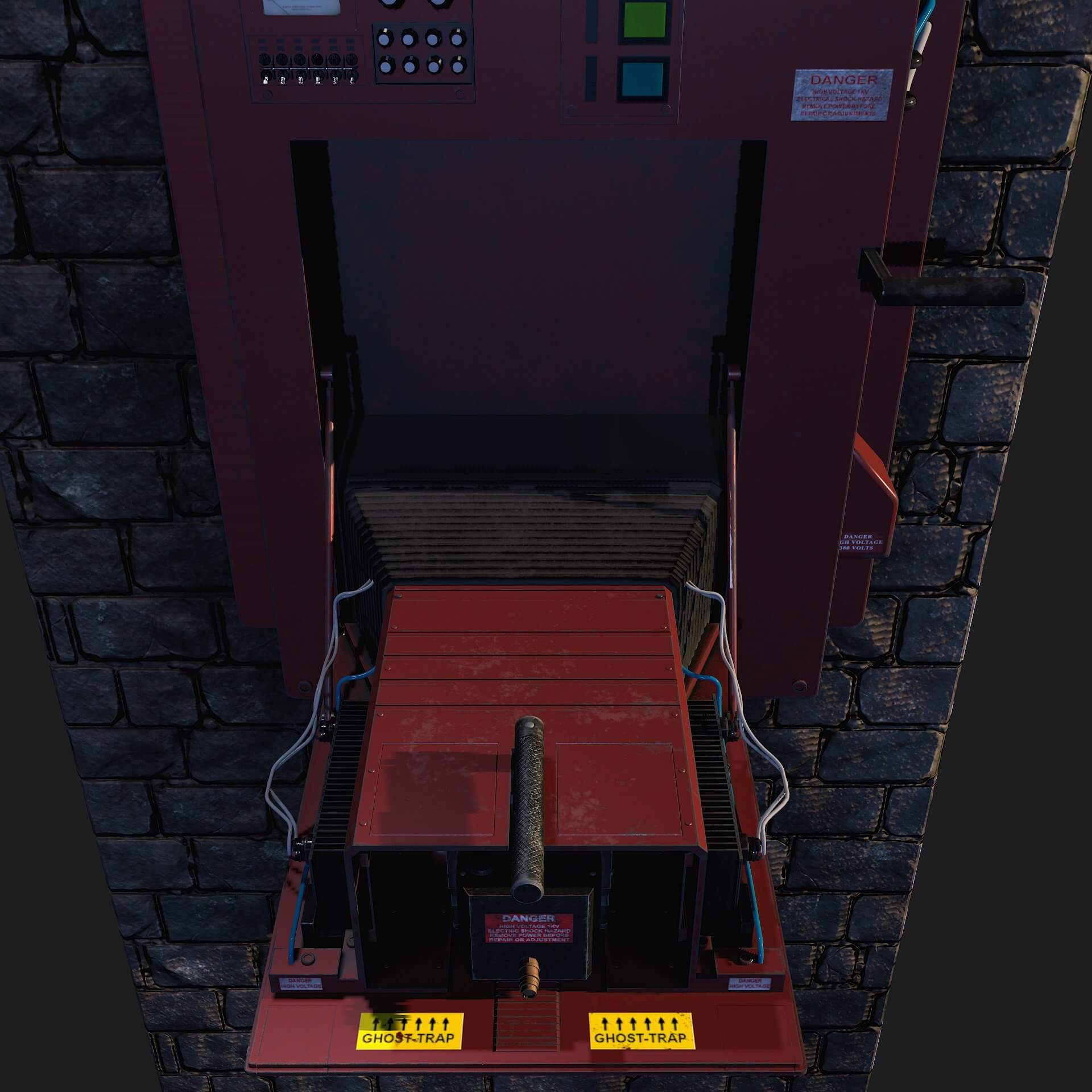 Containment Unit Ghostbusters - 3D Model by KATEDRA604