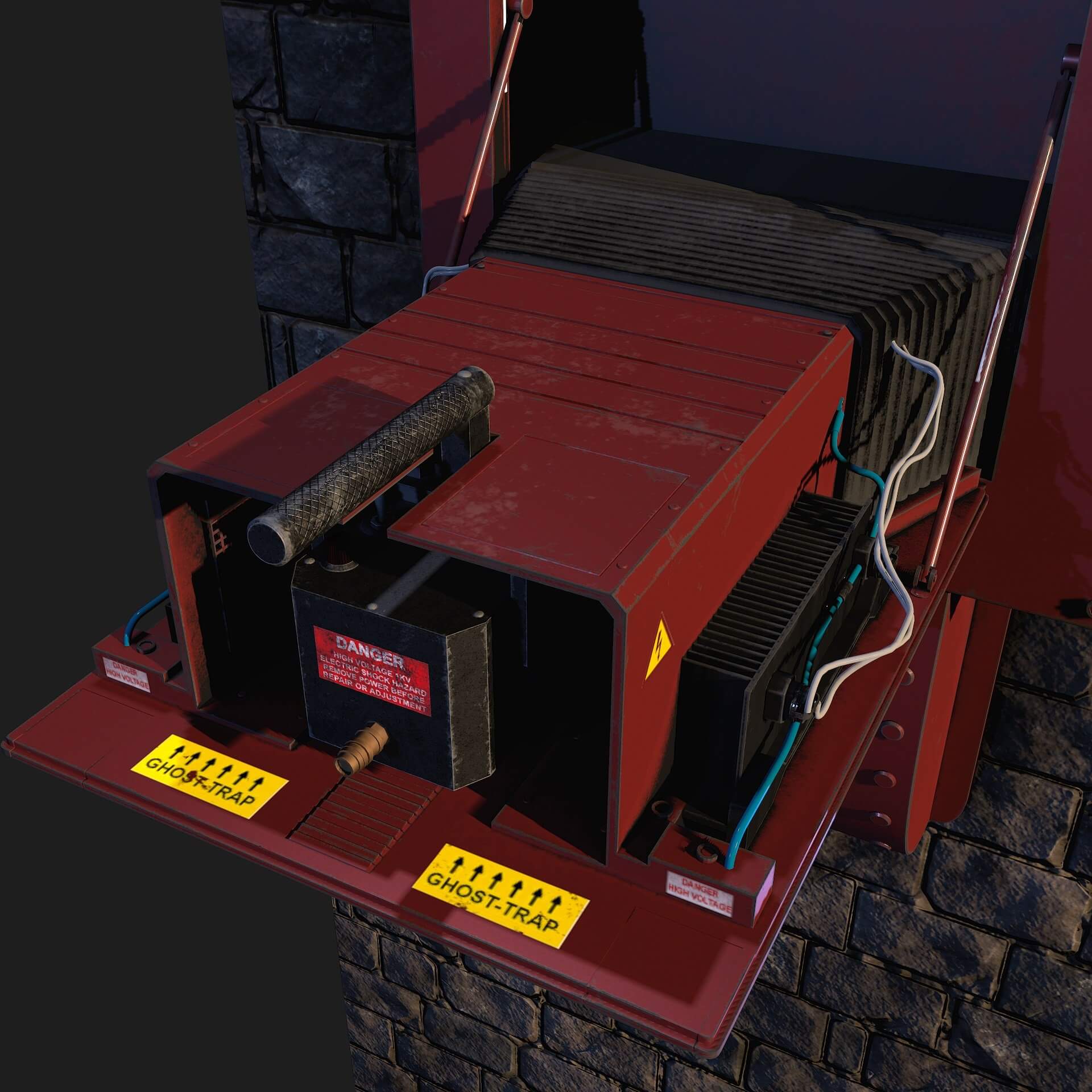 Containment Unit Ghostbusters - 3D Model by KATEDRA604