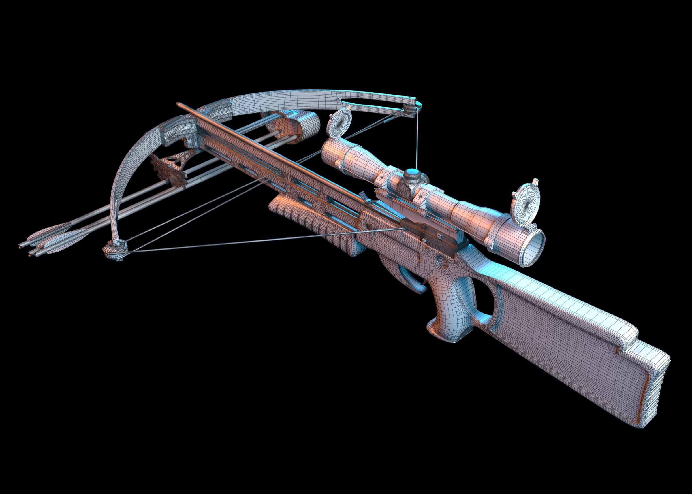 Crossbow - 3D Model by KATEDRA604