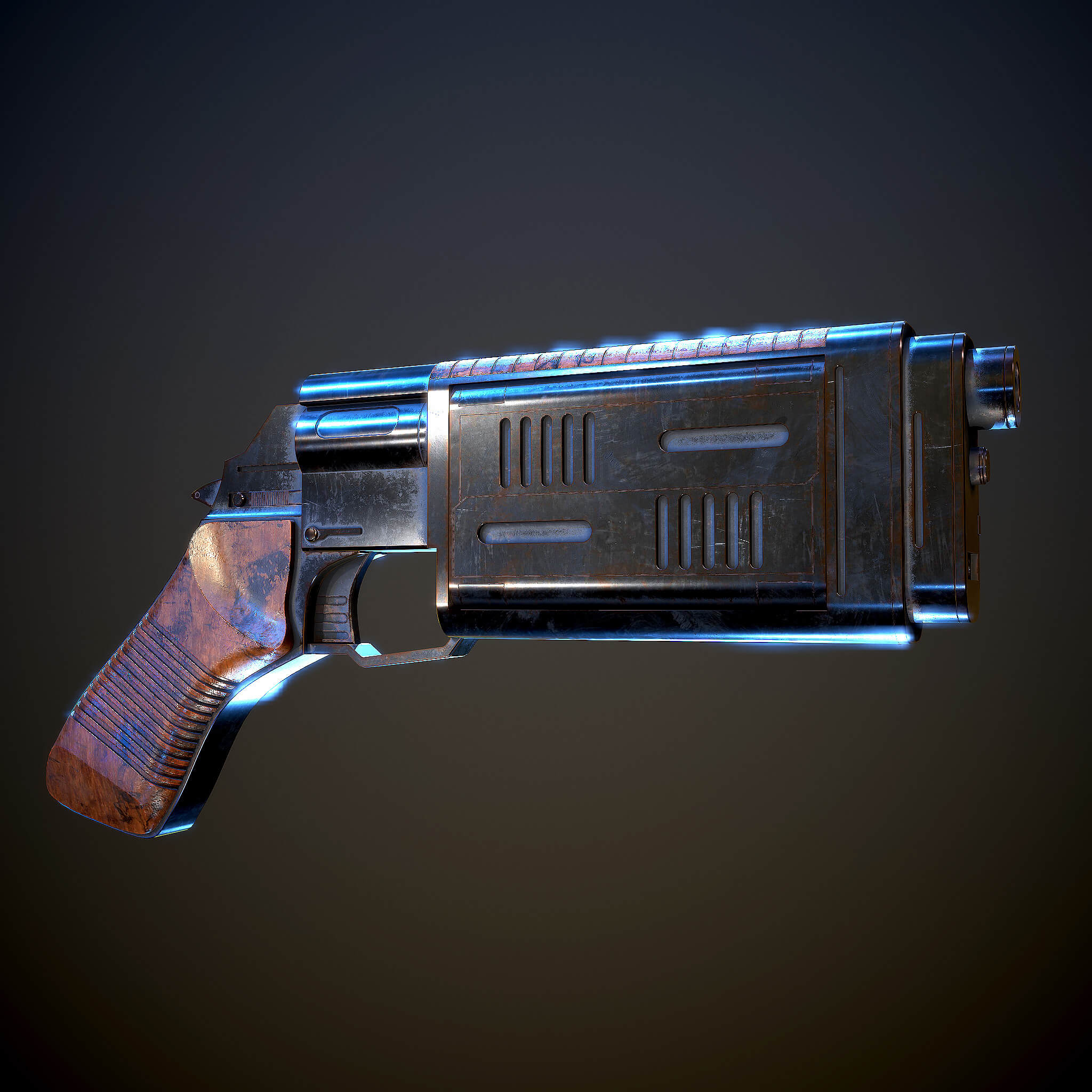 Andor Blaster Star Wars 3D Render | RenderHub Gallery