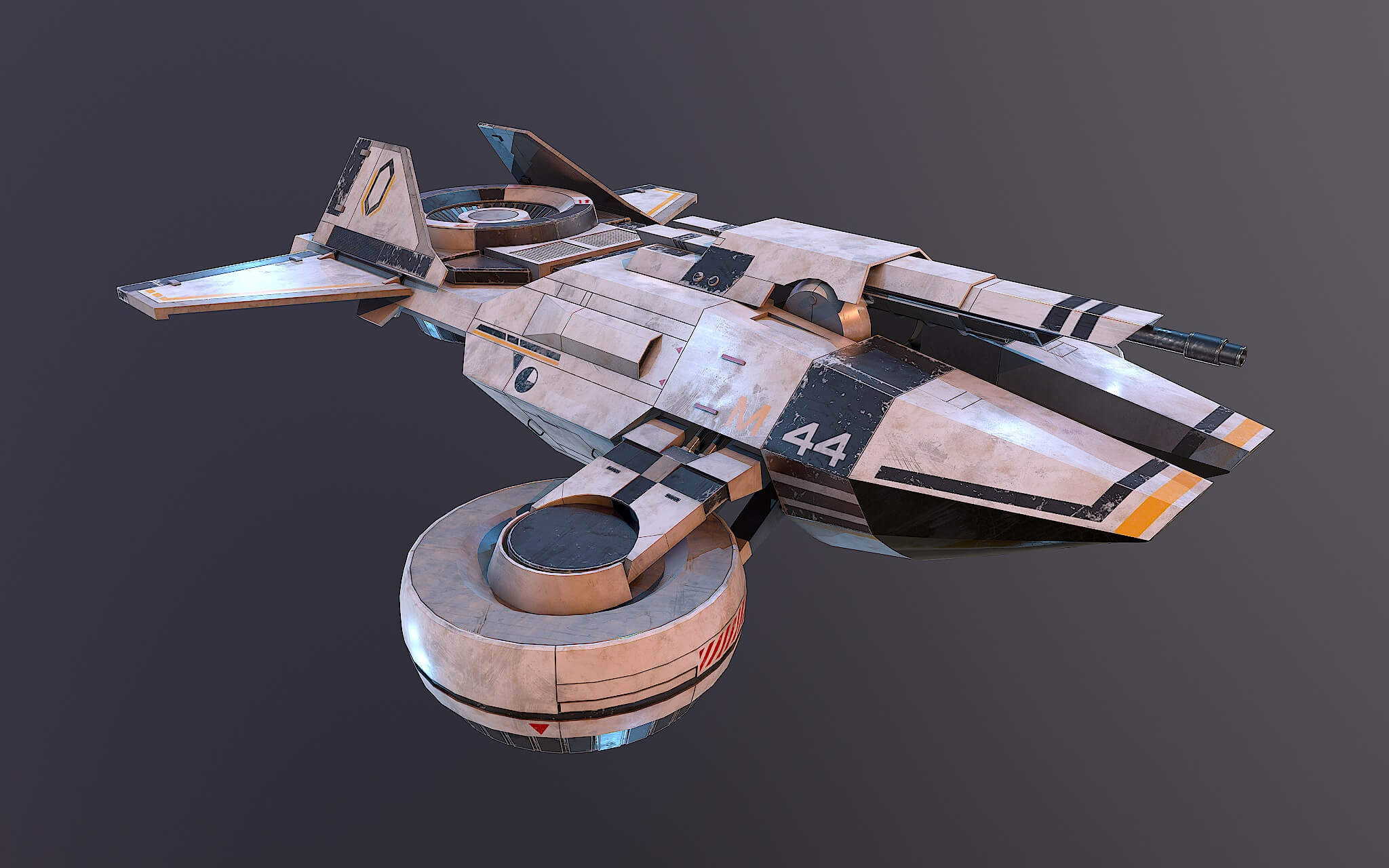 M44 Hammerhead Mass Effect 3D Render | RenderHub Gallery