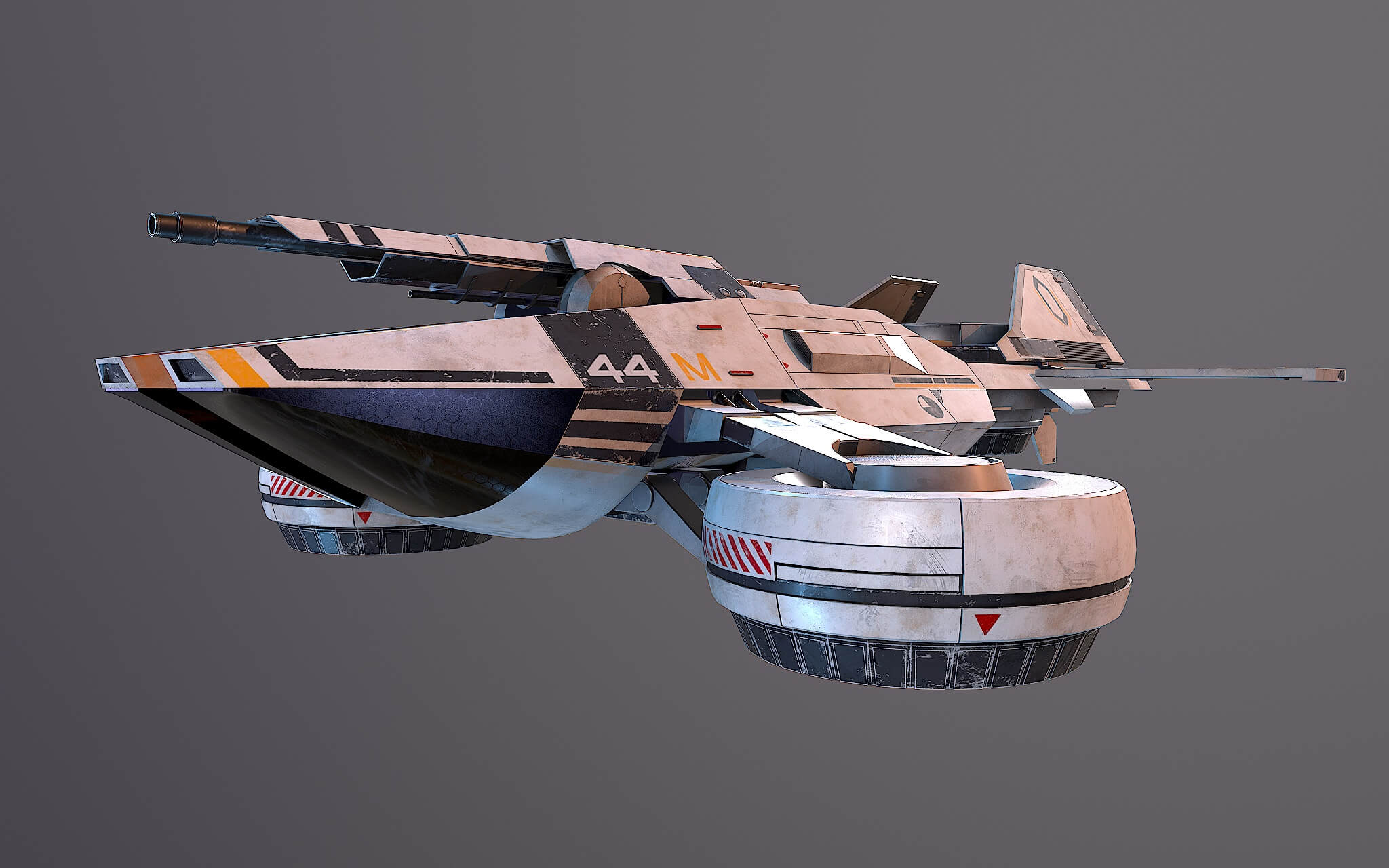 M44 Hammerhead Mass Effect 3D Render | RenderHub Gallery