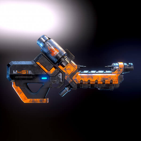 Mako M35 Mass Effect 3D Render | RenderHub Gallery