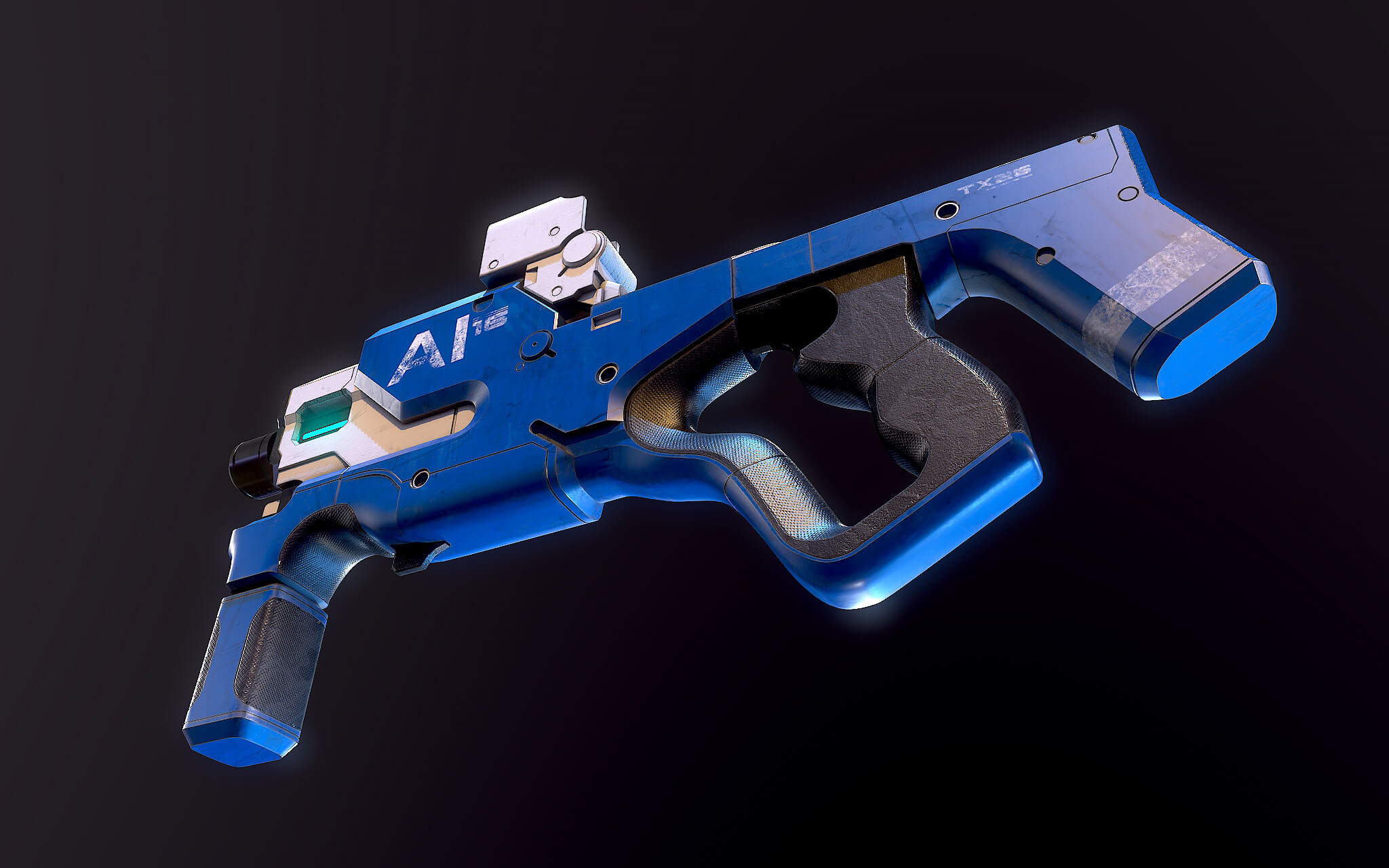 Pathfinder Ranger Mass Effect 3D model 3D Render | RenderHub Gallery