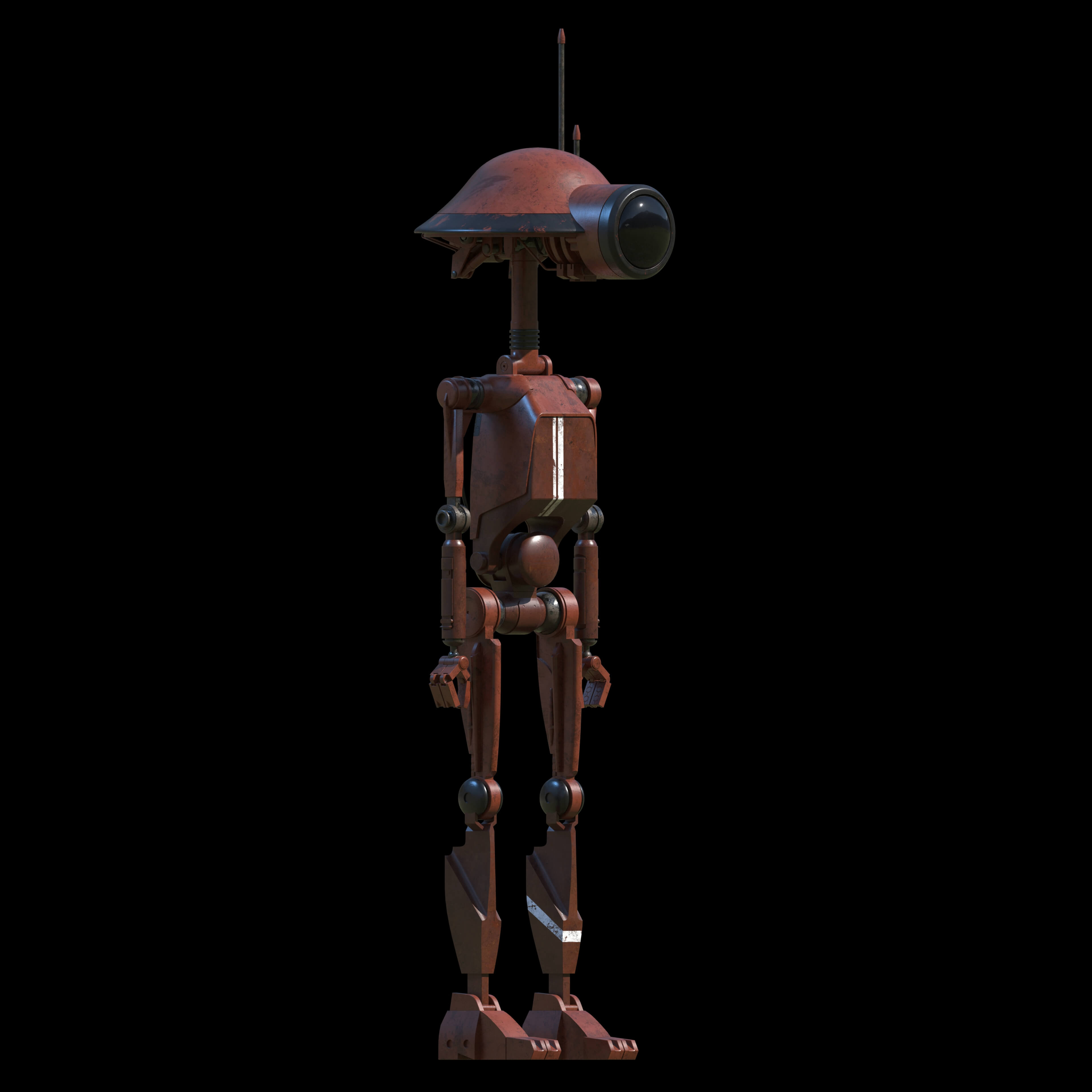 Pit Droid 3D Render, Digital Art by KATEDRA604