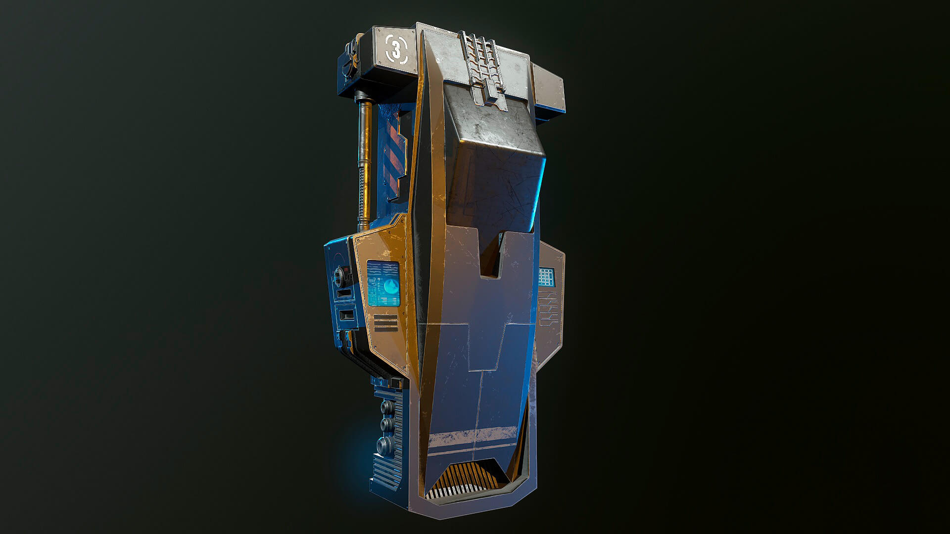 Hypersleep Chamber - 3D Model by KATEDRA604