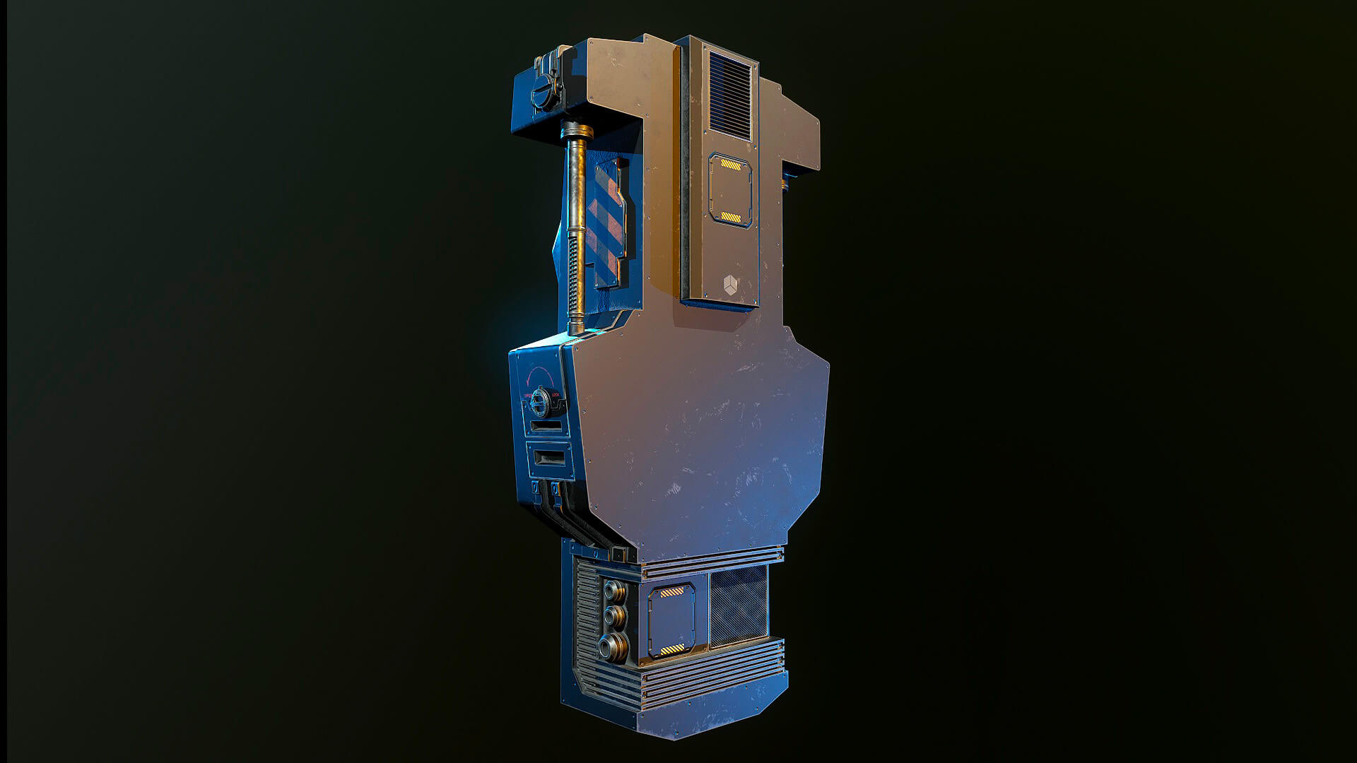 Hypersleep Chamber - 3D Model by KATEDRA604