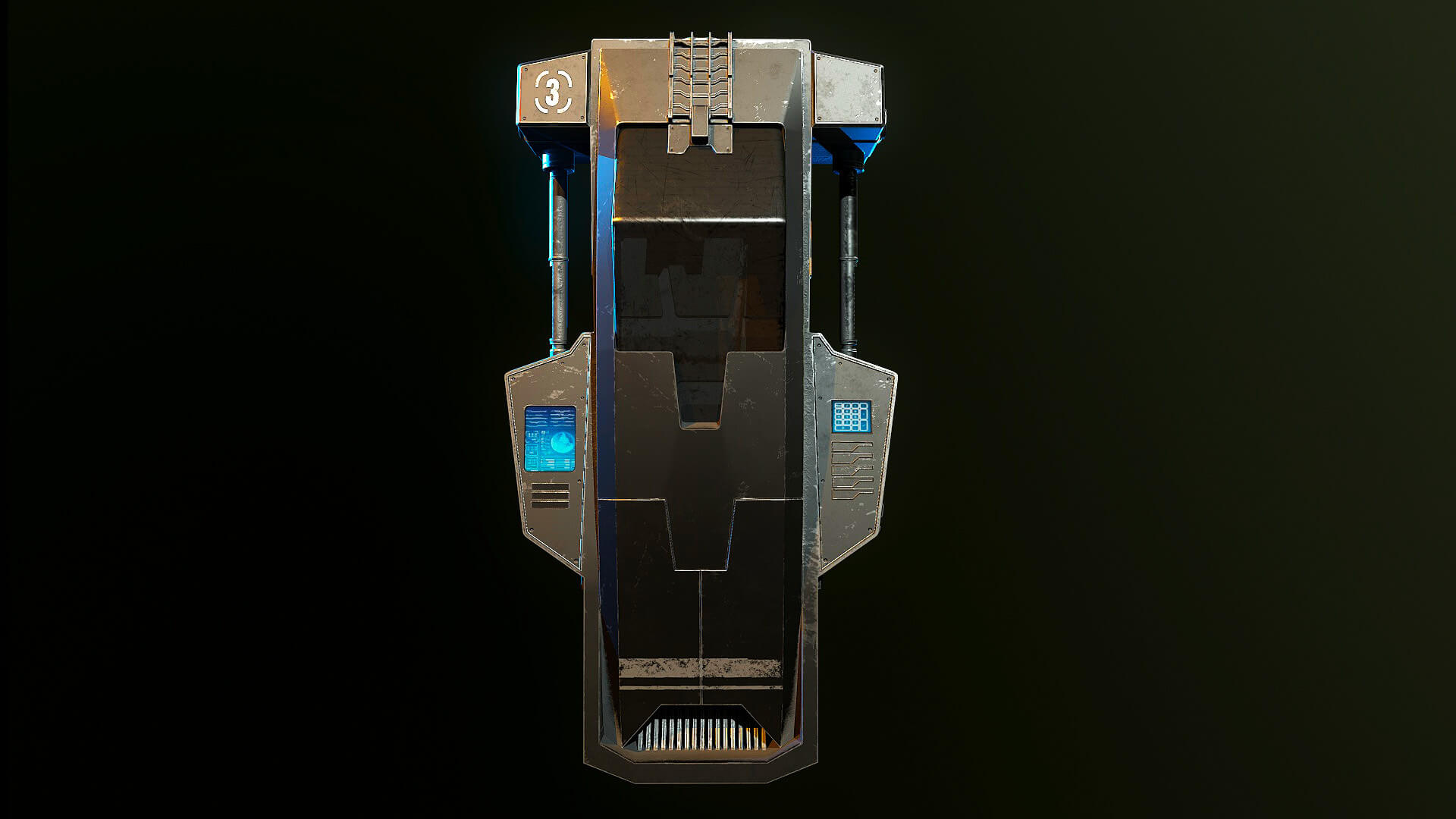 Hypersleep Chamber - 3D Model by KATEDRA604