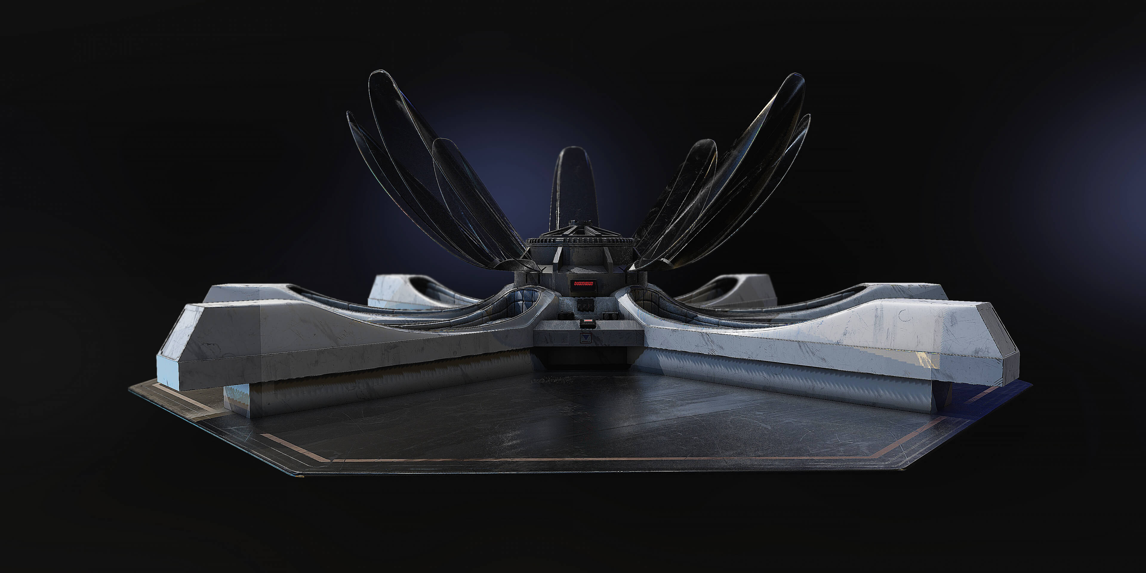 Hypersleep Chamber Alien - 3D Model by KATEDRA604