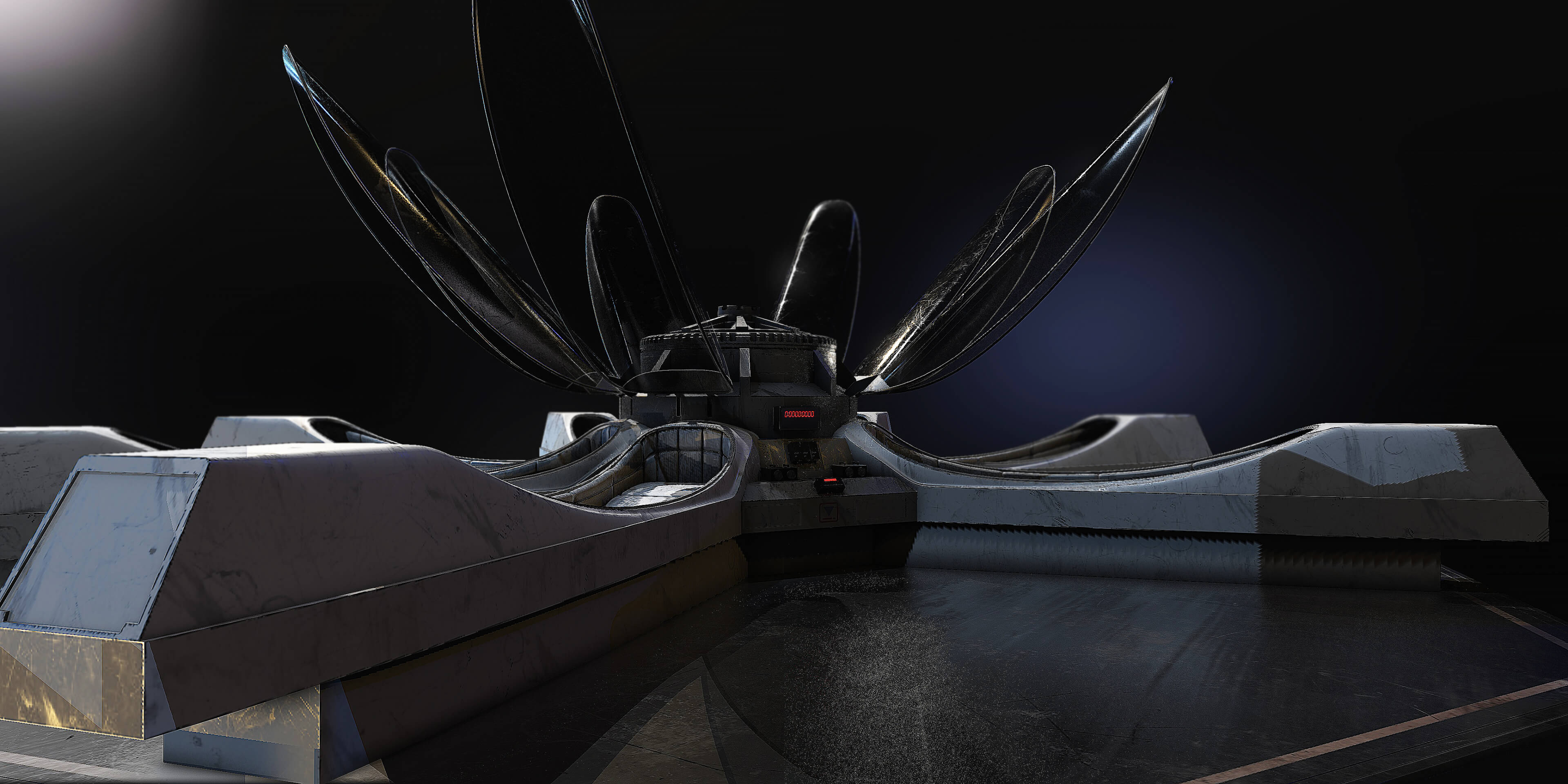 Hypersleep Chamber Alien - 3D Model by KATEDRA604